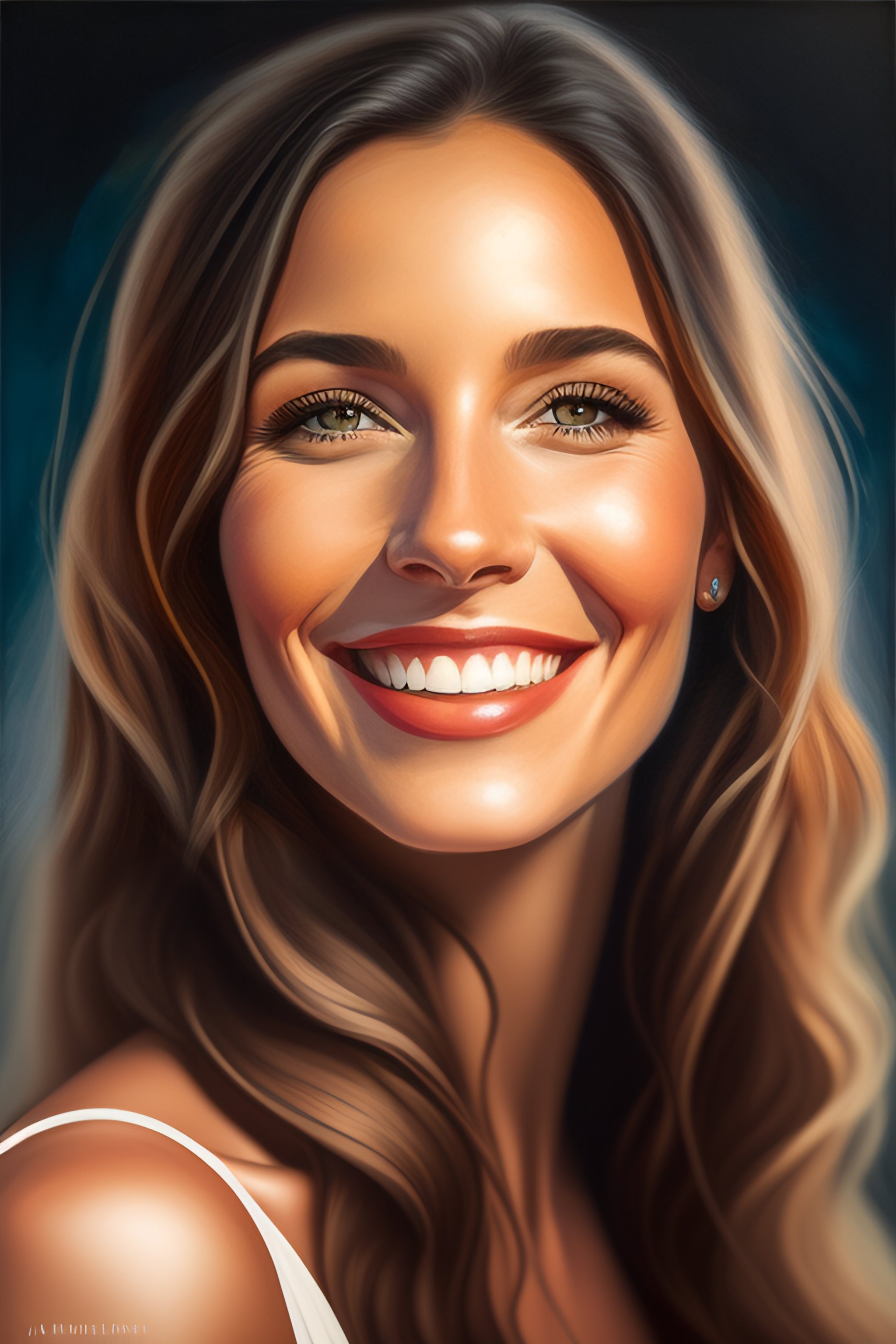 Lexica - The anatomy of a georgious women smiling, an ultrafine ...