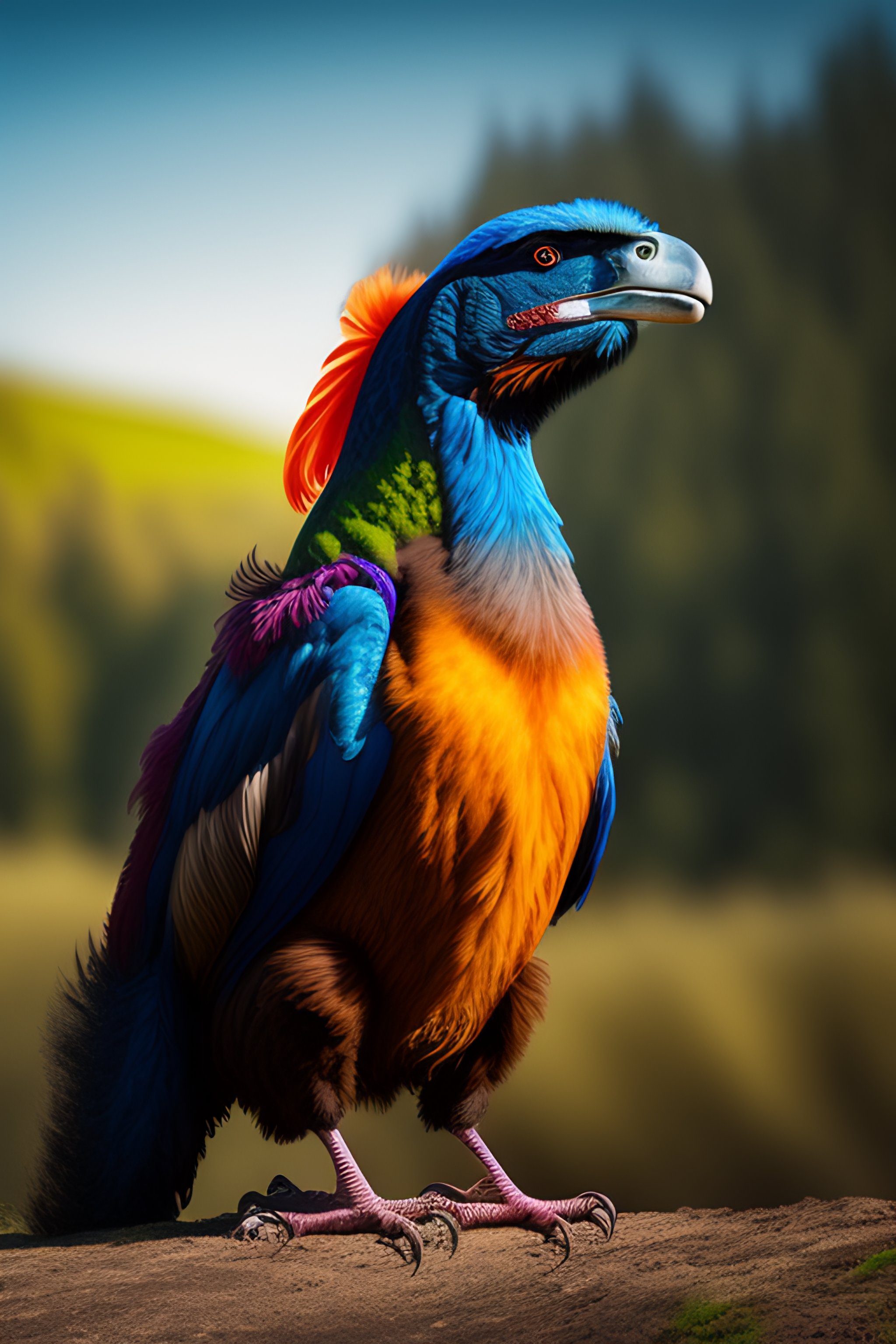 Lexica - Feathered trex