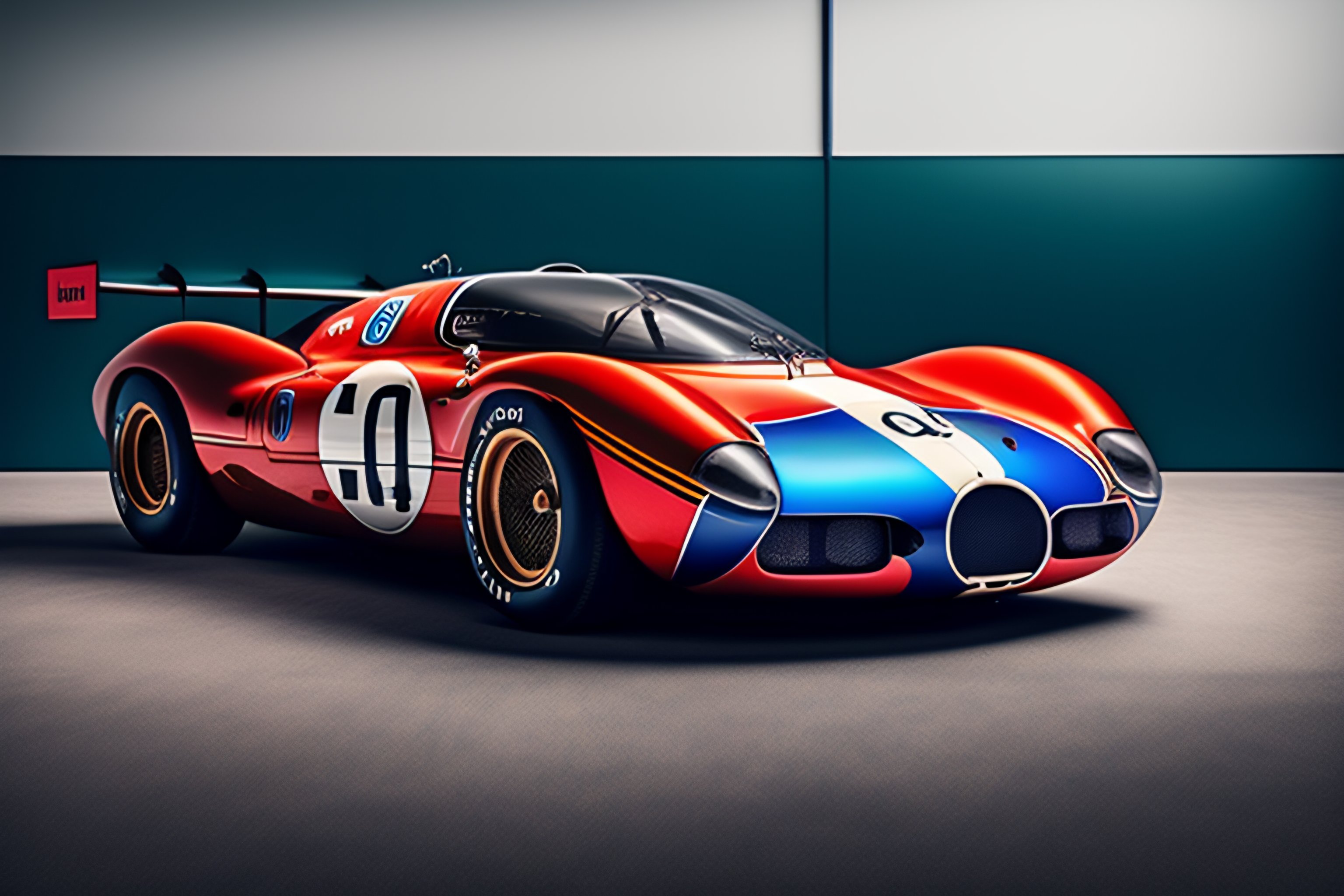 Lexica - A 1966 Bugatti Chiron prototype race car at le mans