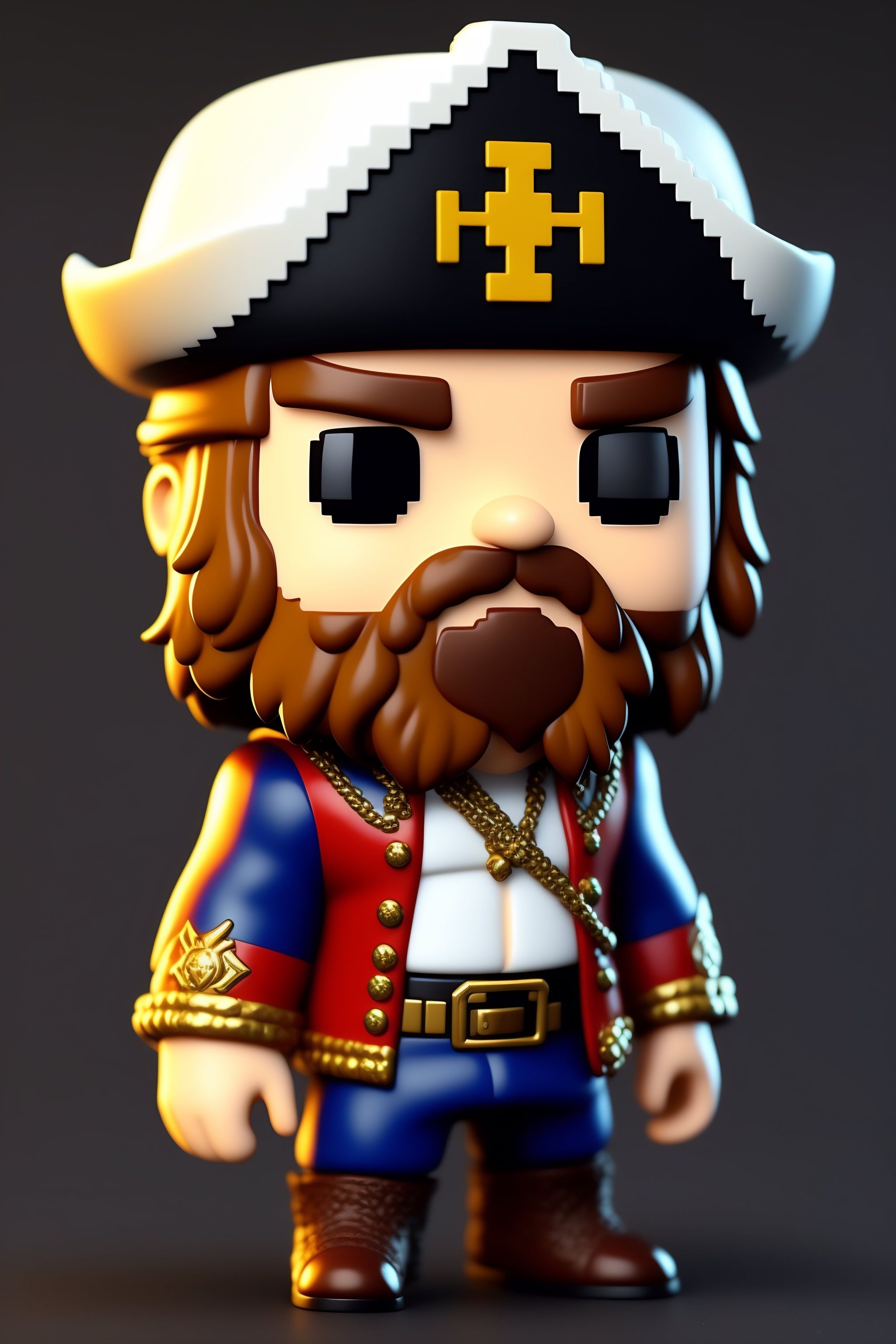 Lexica - Generate a high-quality, highly detailed image of a 3D pixel ...