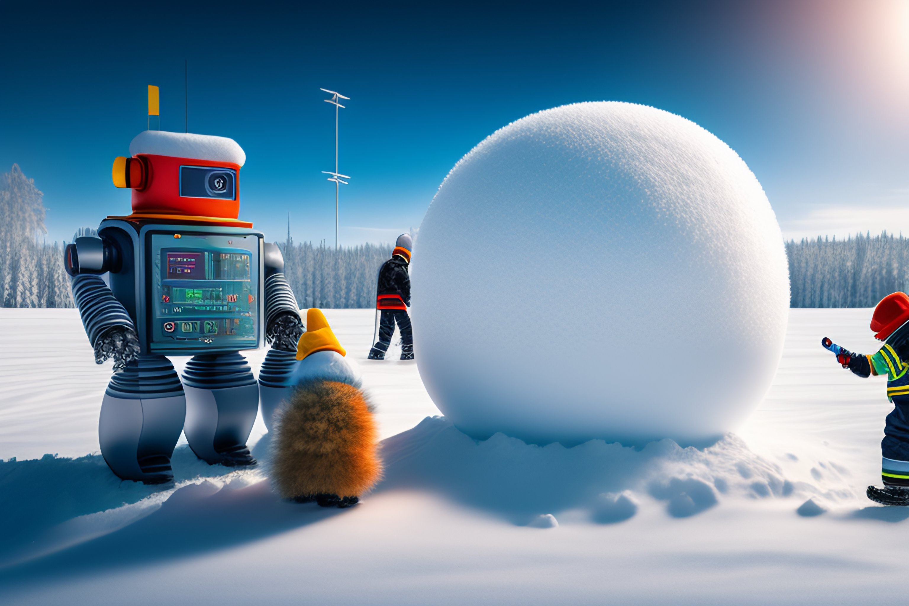 Lexica - Robots and human children are making a big snowball in the ...