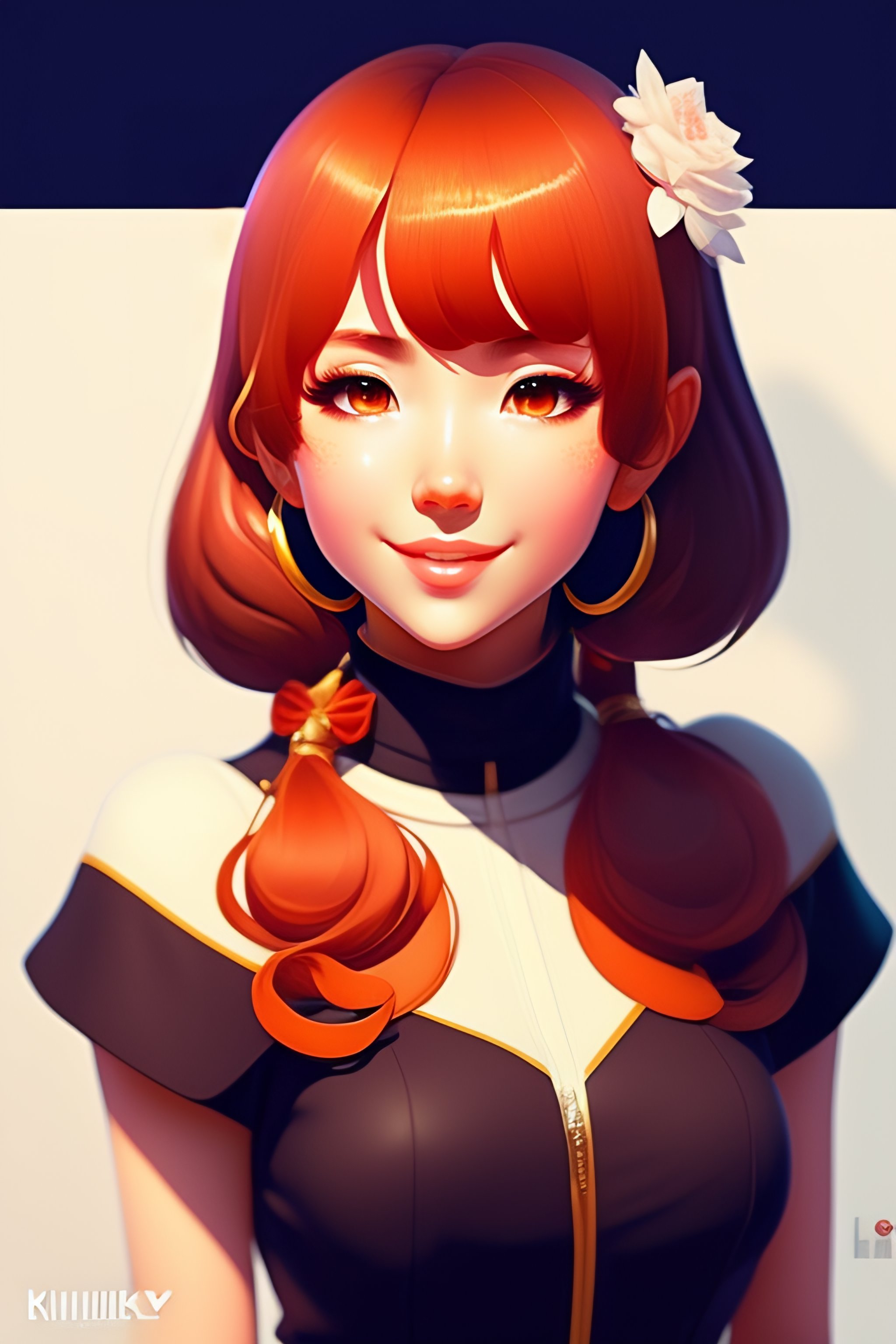Lexica - Cute smile by Ilya Kuvshinov trending on artstation, faved ...