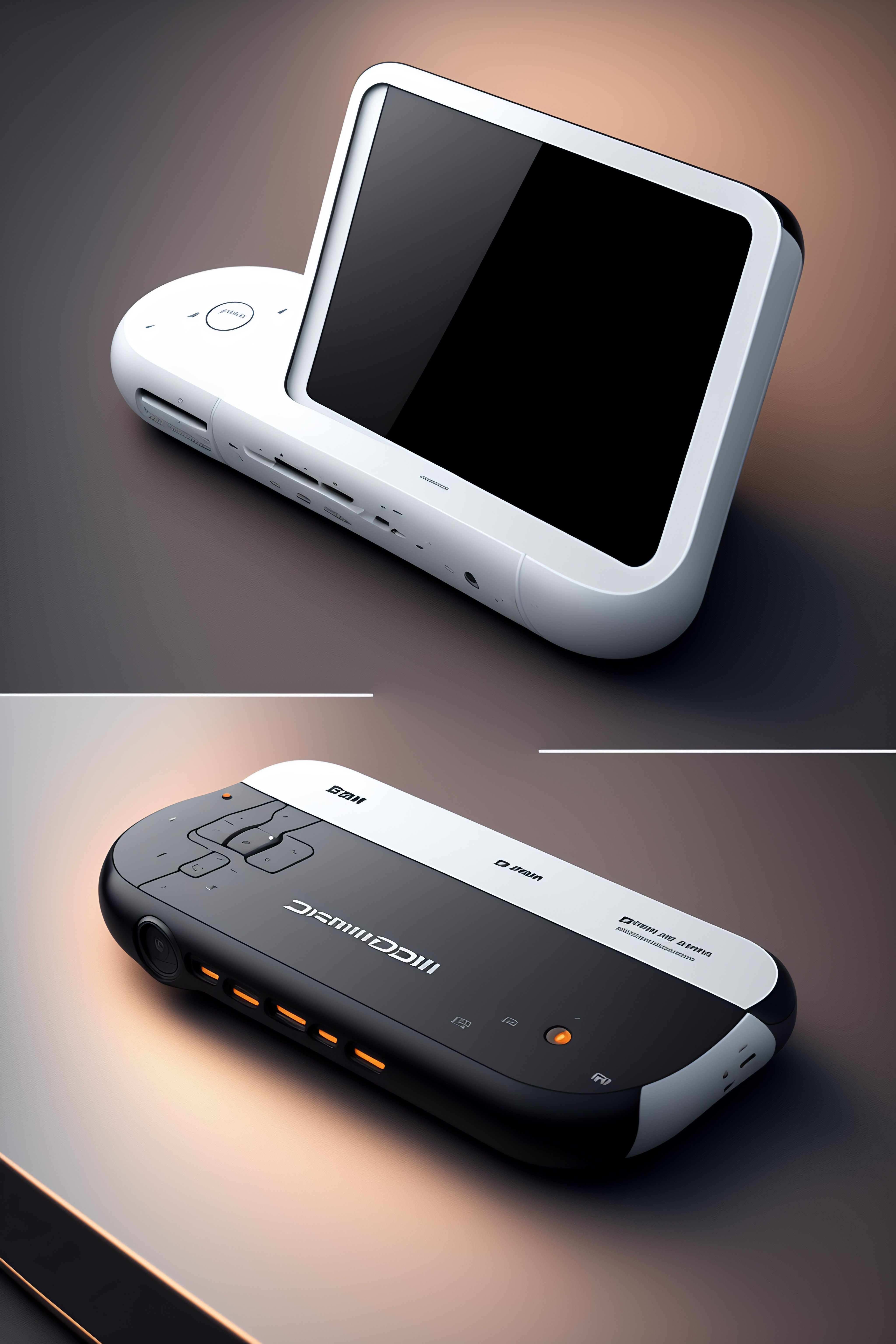 Lexica - Designed by braun. Futuristic Nintendo DS with Overwatch on ...