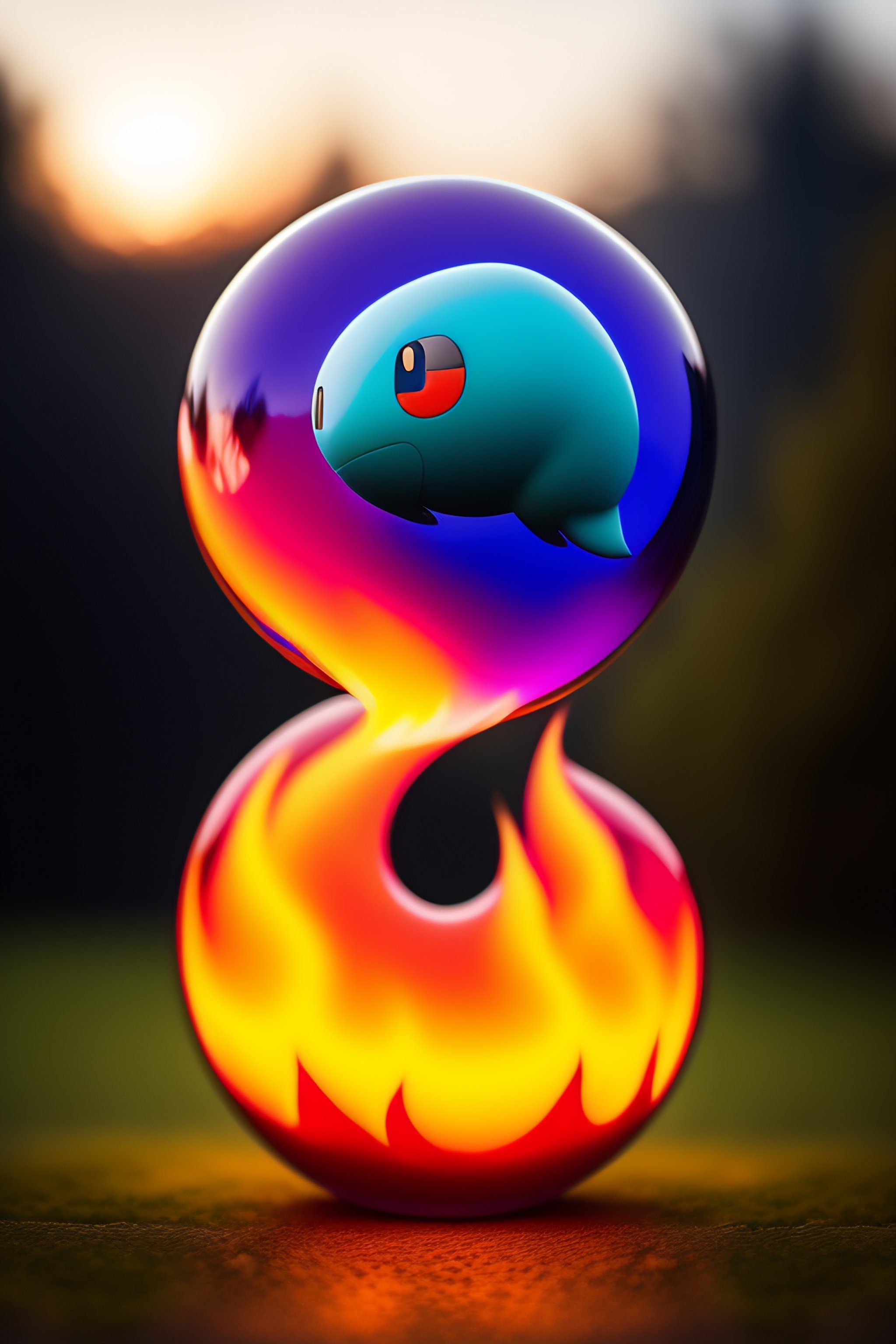 Lexica - Fire floating pokémon