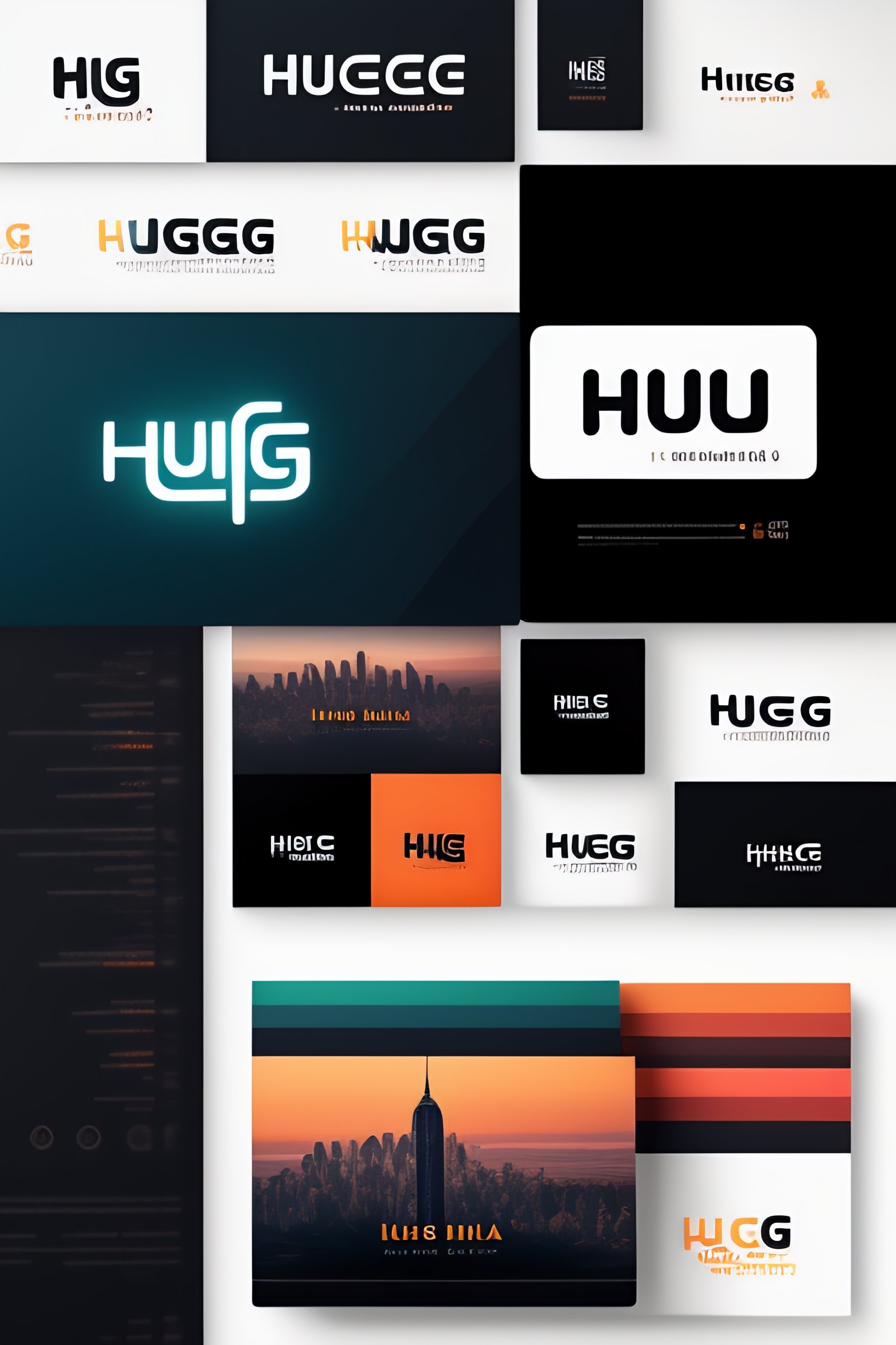 Lexica - Generate a logo for HUG MEDIA, a media agency company that ...