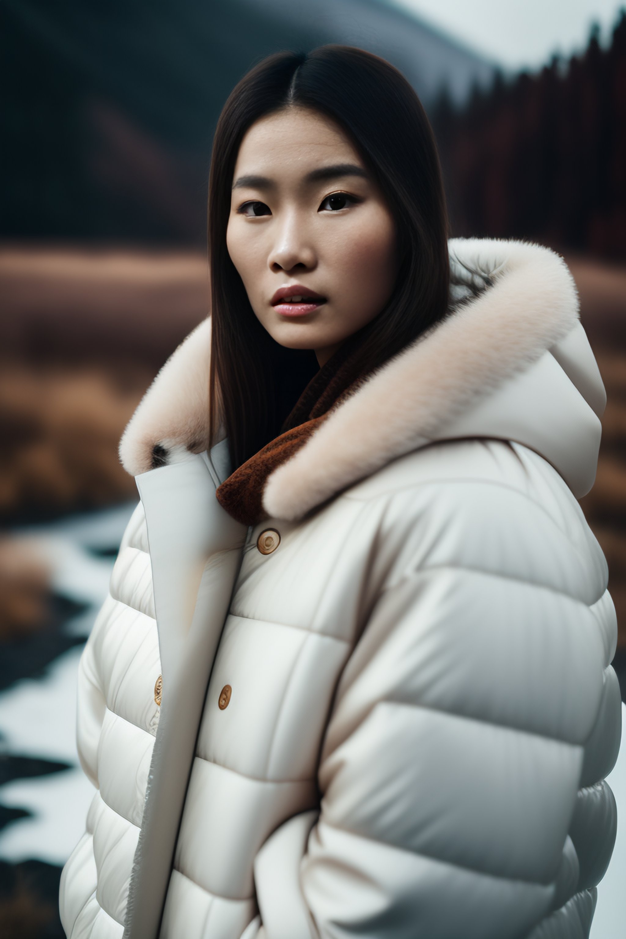 Lexica - Almaty girl, kazakh, Portrait of beautiful kazakh fashion ...