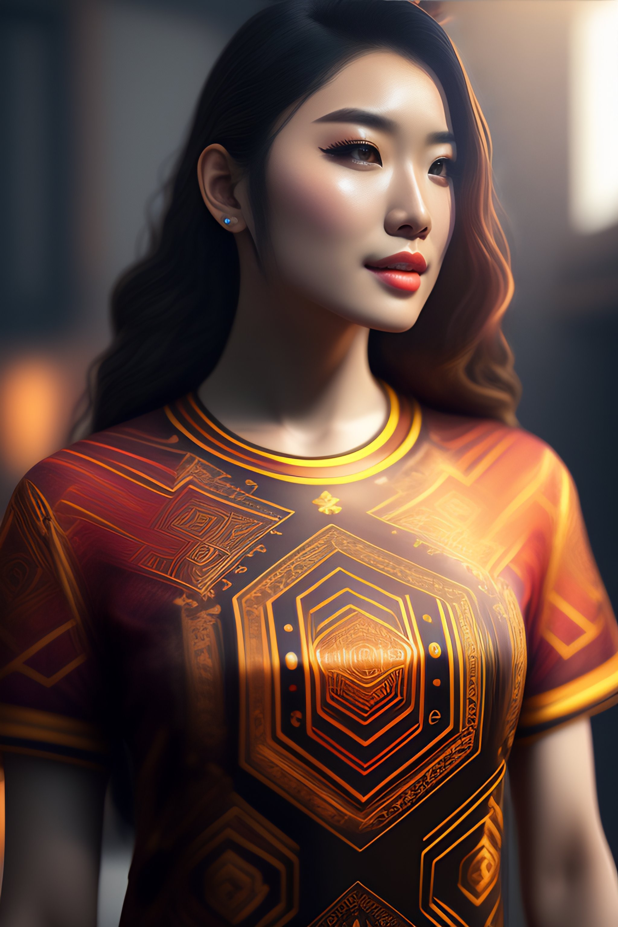 Lexica - Creative, t-shirt design, post-processing, de-noise, ultra realistic, unreal engine ...