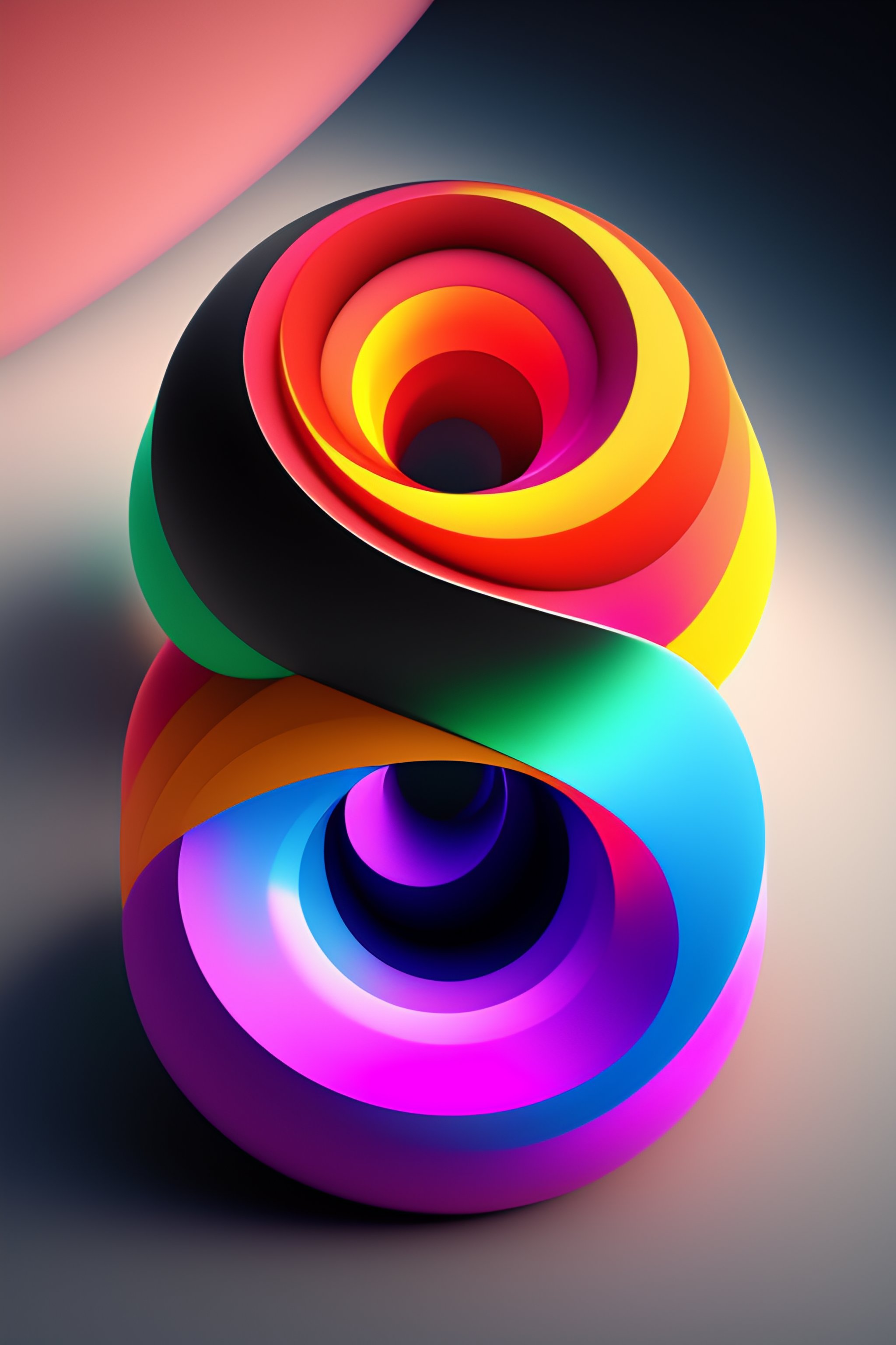 Lexica - Create a torus cube logo