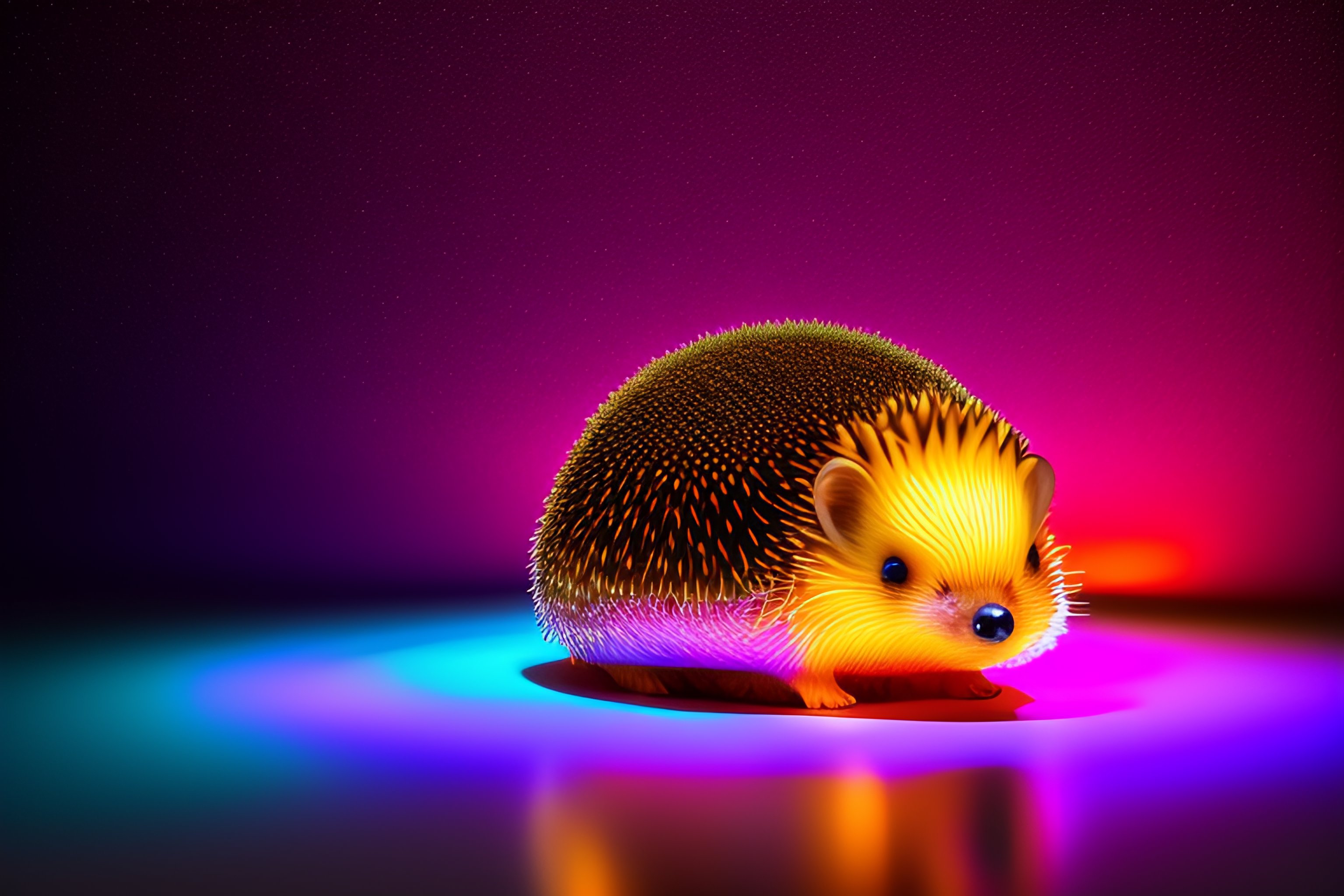 Lexica - /imagine prompt: Hedgehog with crisps::5 futuristic::1 ...