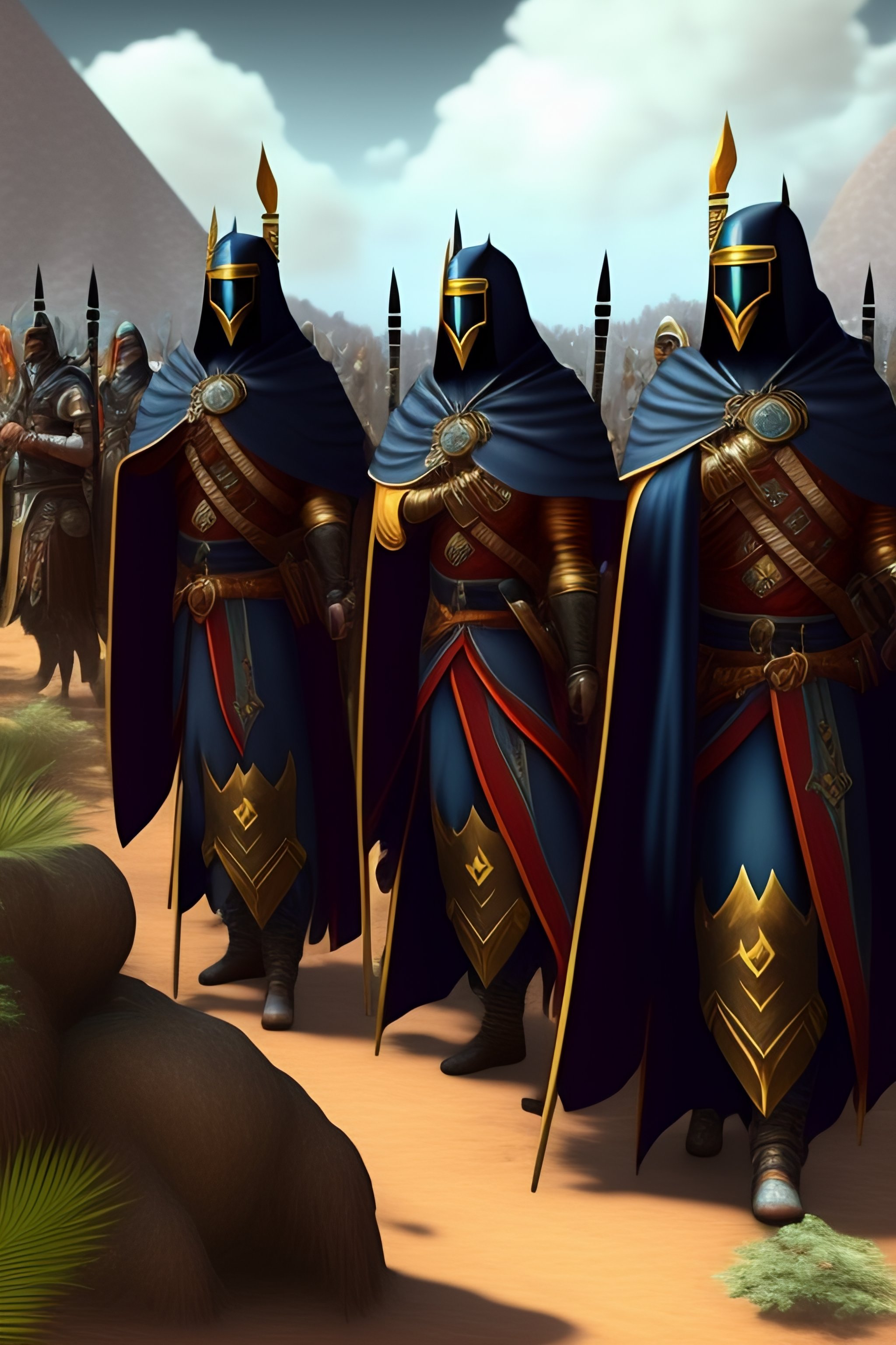 Lexica - Gathering of Travala the evil Union of masked mercenaries ...