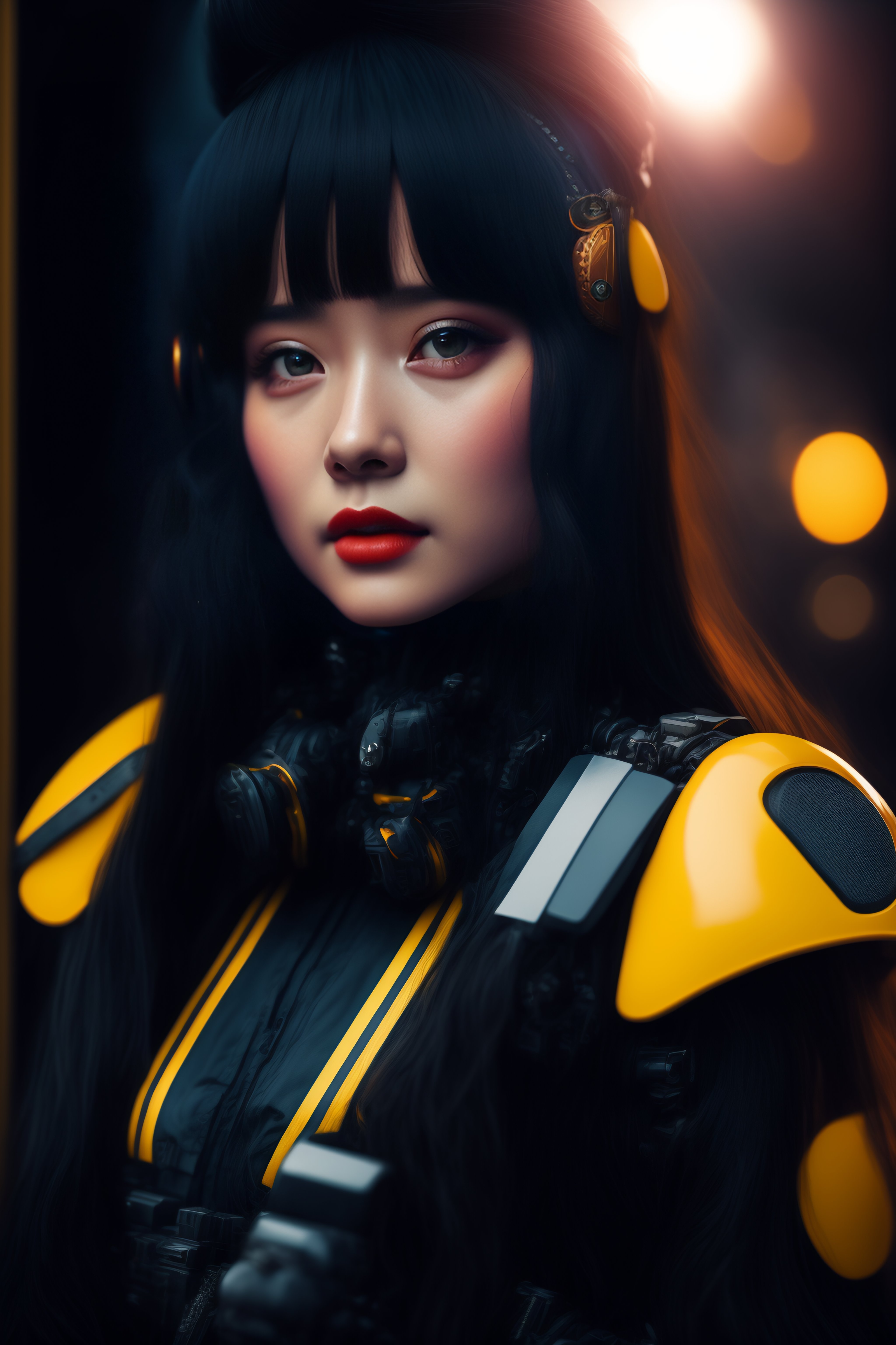 Lexica - Photoreal, cosplay, Cosplayer, cyber punk, Kanna Hashimoto ...