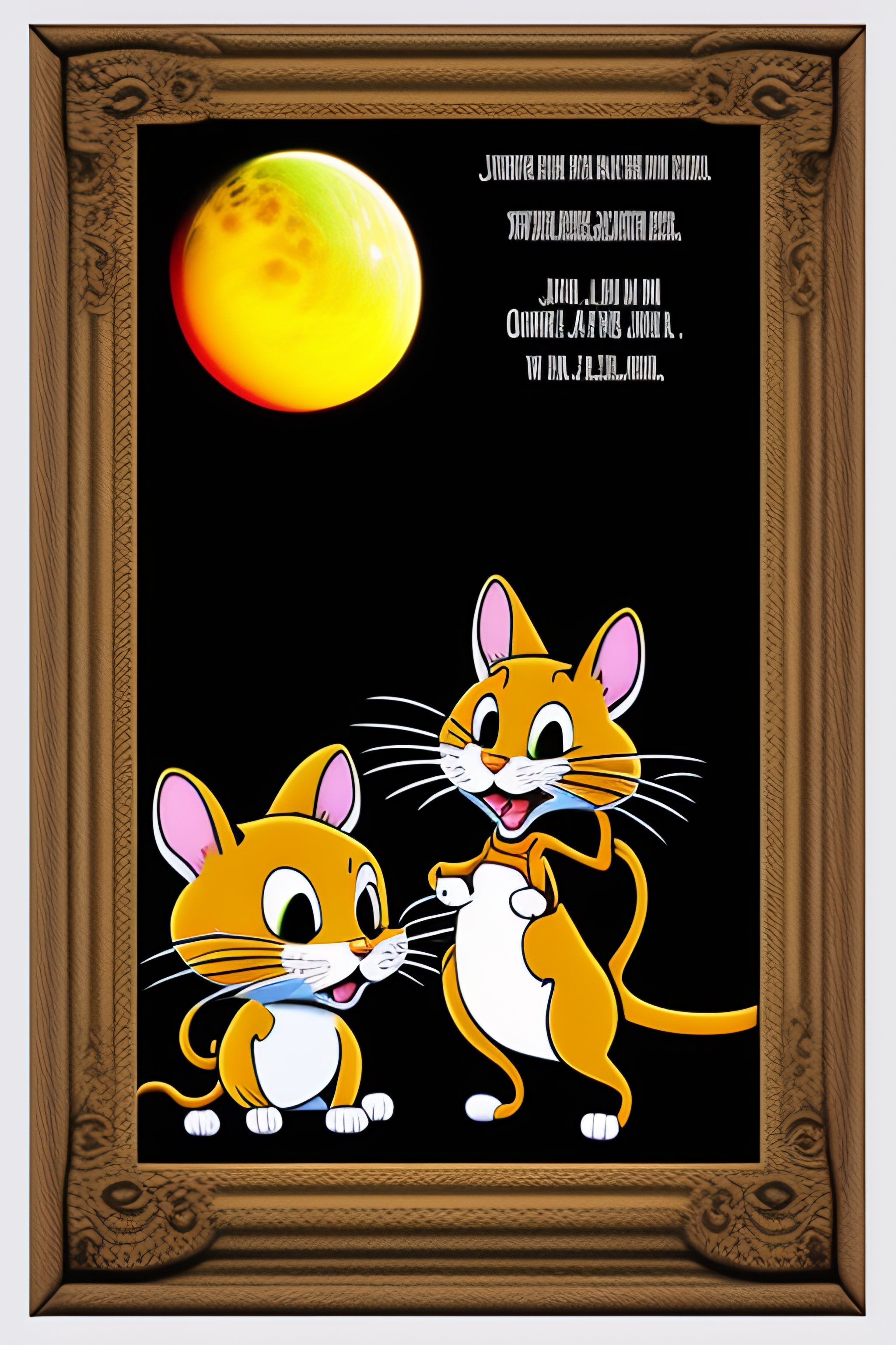 Lexica - Tom and jerry Drawing in the style of Junji ito