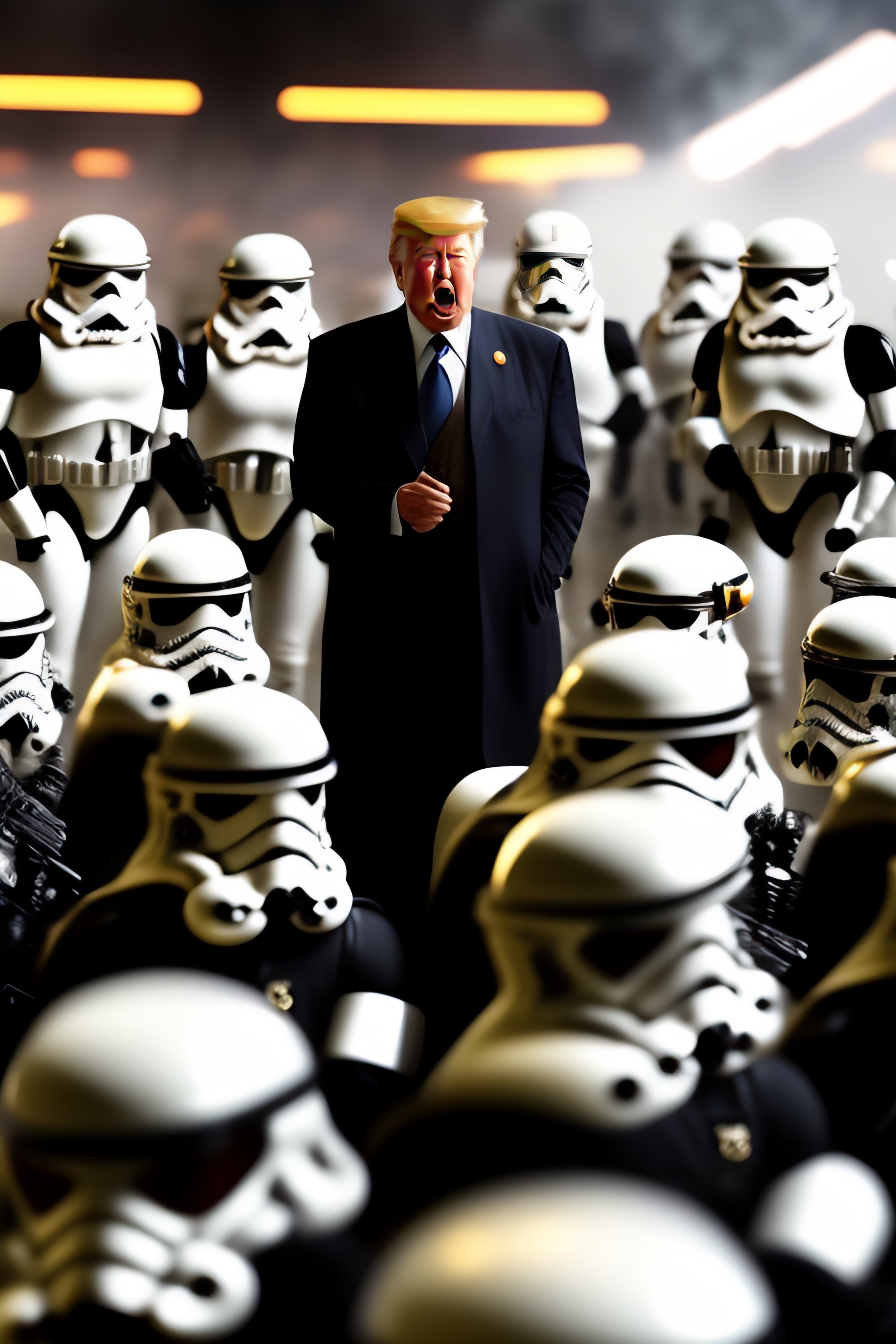 Lexica - Only one Angry Dictator Darth Vader commanding the ...