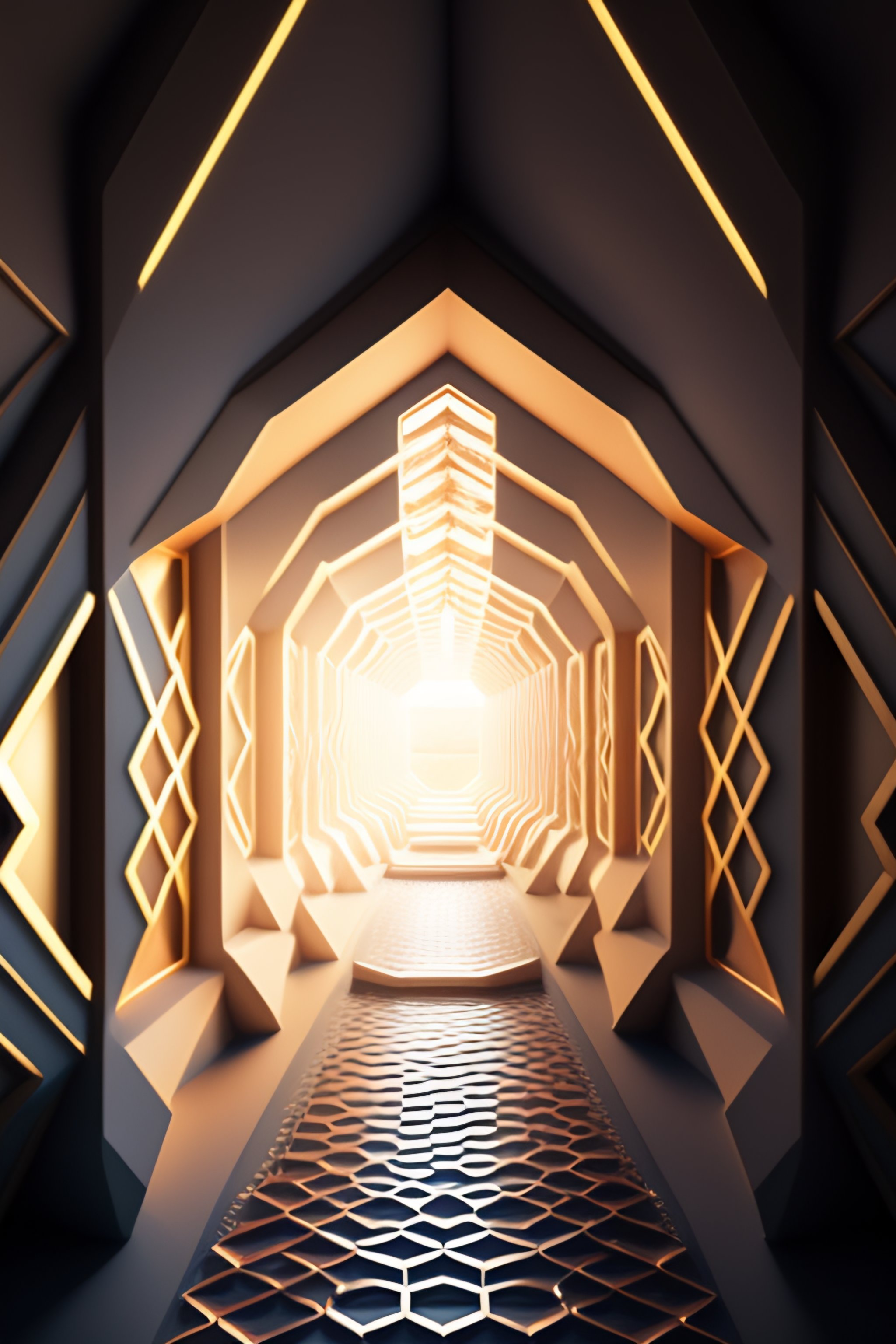 Lexica - Endless escher-style multidimensional corridors that are ...