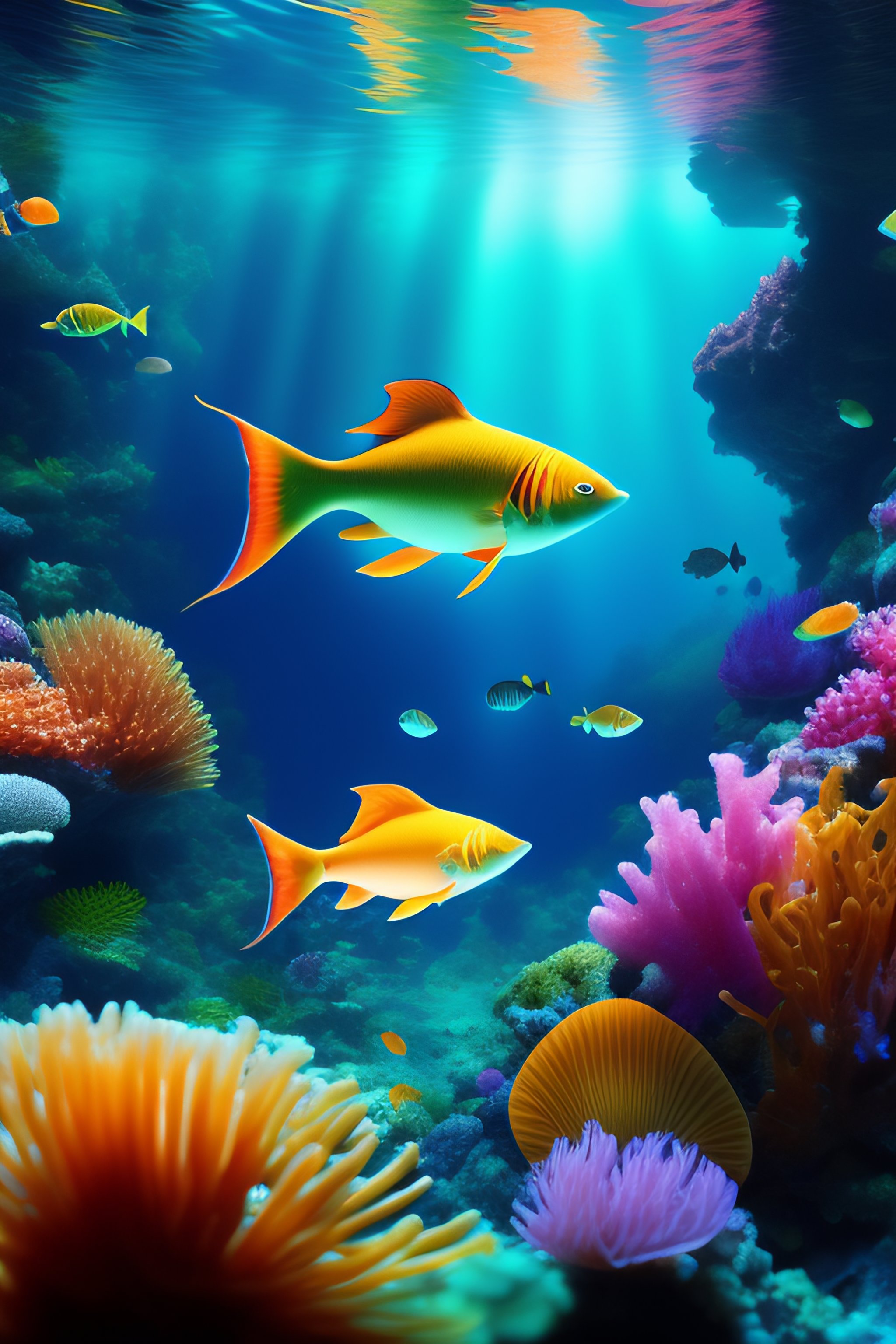 Lexica - Photo-realistic, 8k, the underwater world, in the style of ...
