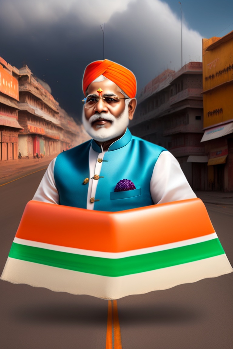 Lexica - Narendra Modi ,Indian Street