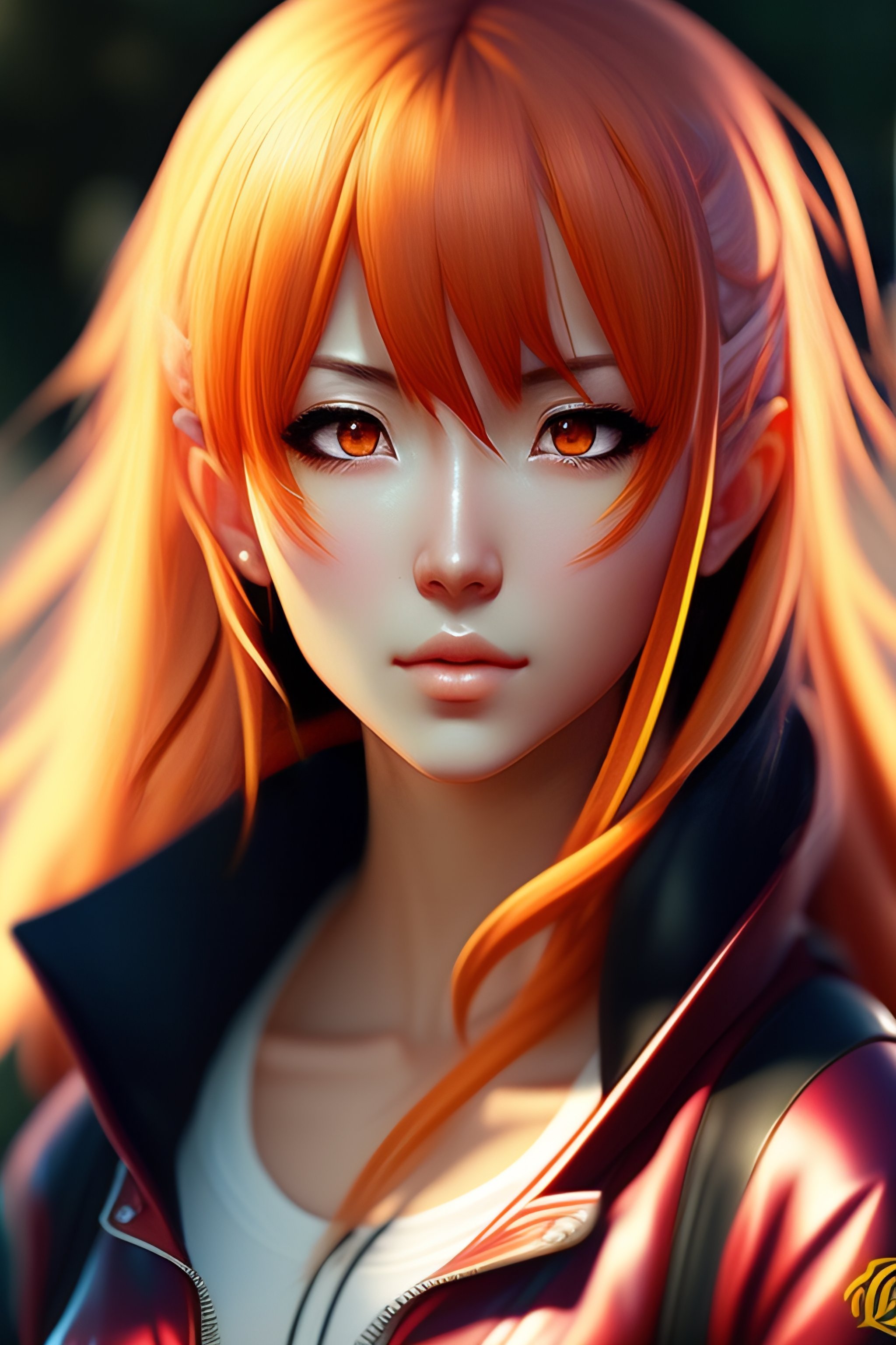 Lexica - Portrait of an anime character hyper realistic