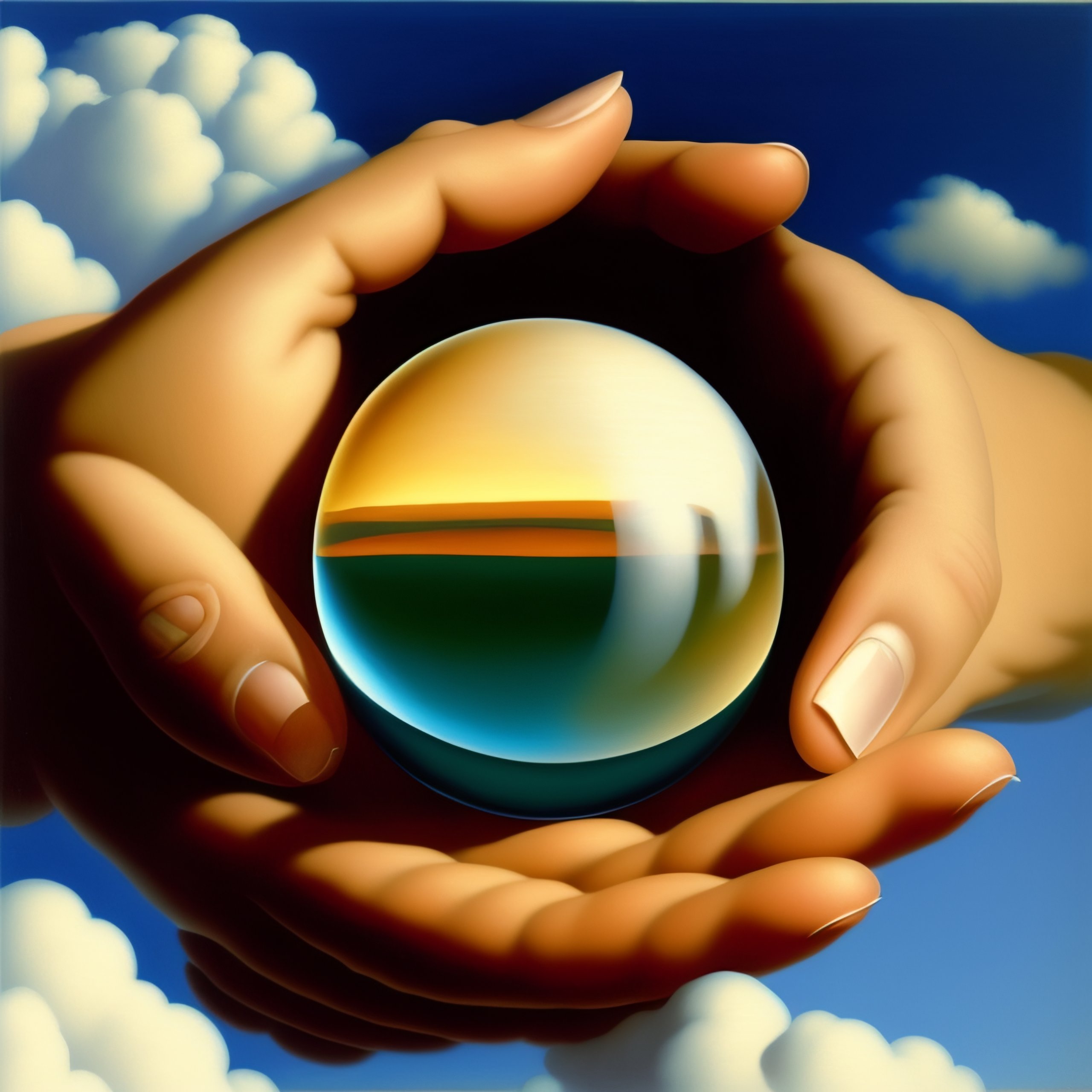 Escher Crystal Ball