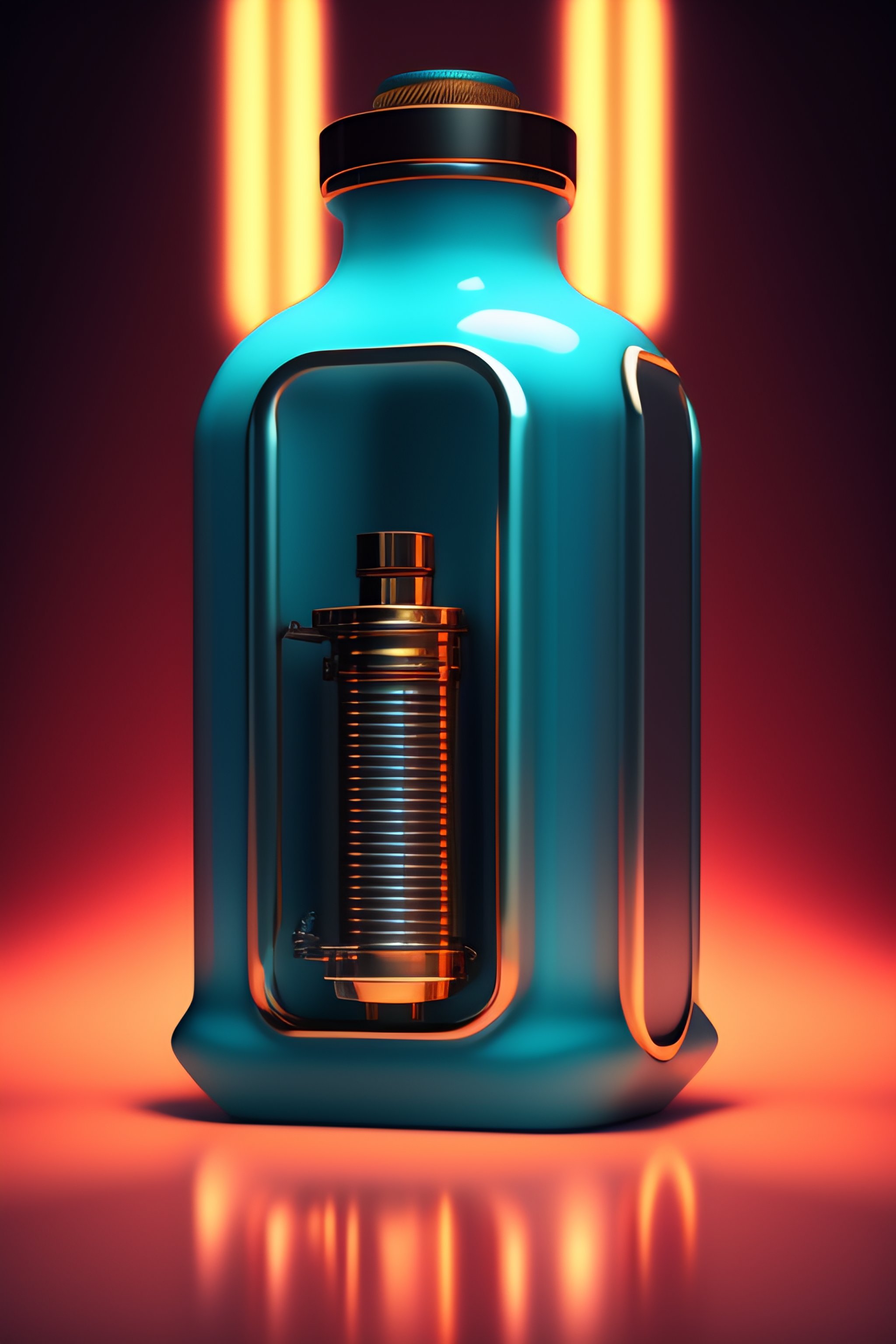 Lexica - Vintage Medium Shot 1910's WW3 Poster, Futuristic electronik ...