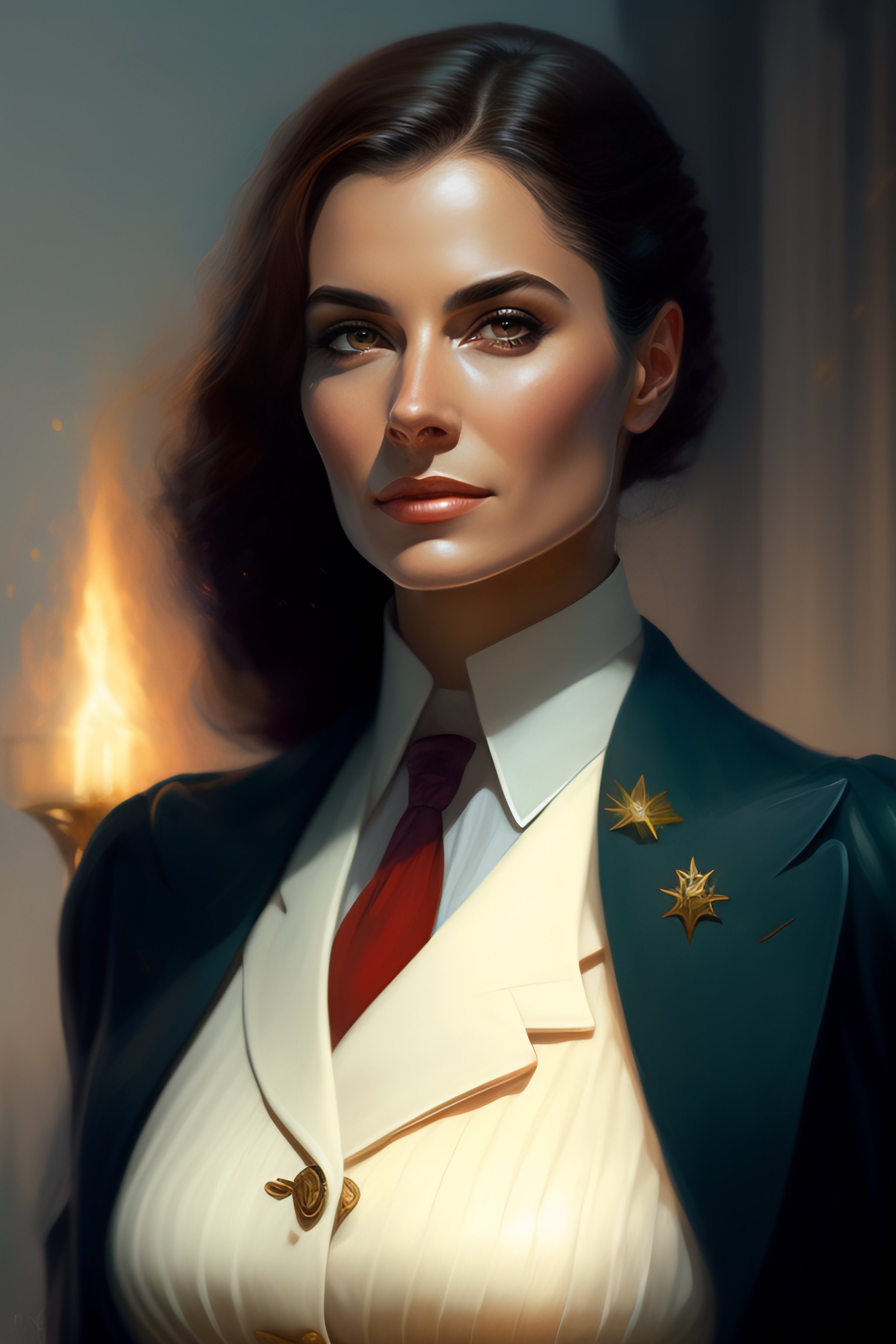 Lexica - Portrait of a parapsychologist, 1920, with used suit, epic ...