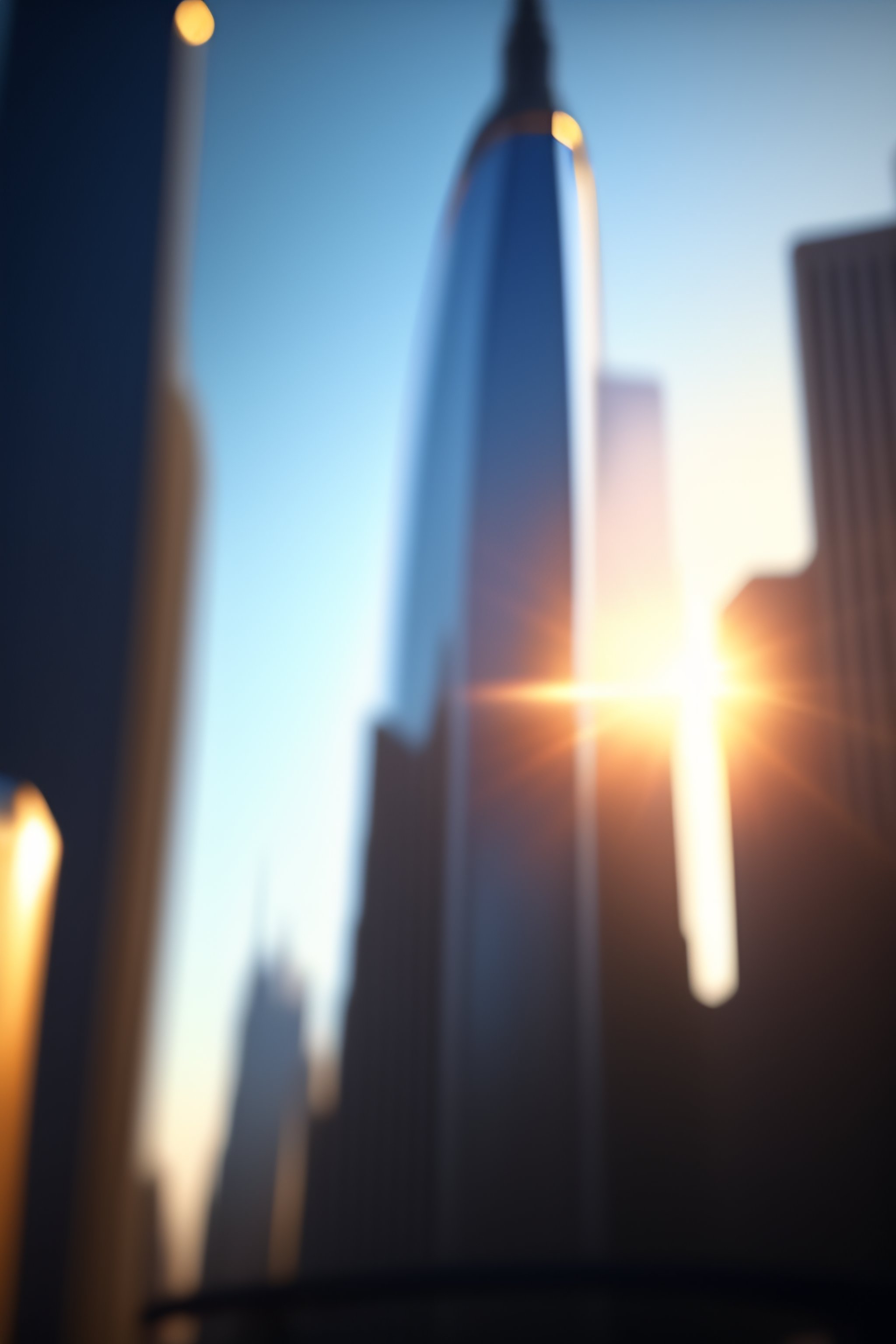 Lexica - Futuristic new york. daylight. sunlight. lens flare. light ...