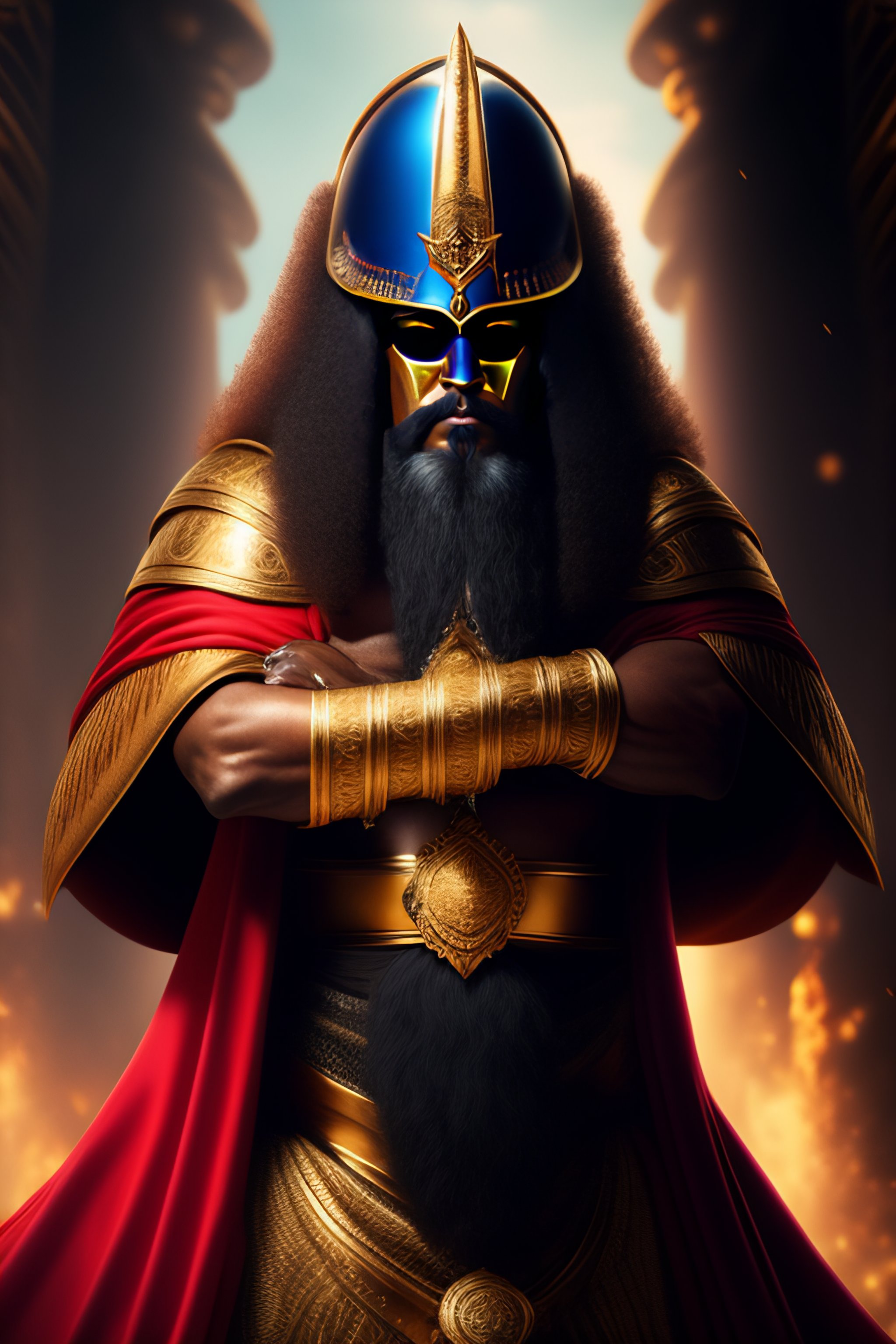 Lexica - Babylon high priest masked