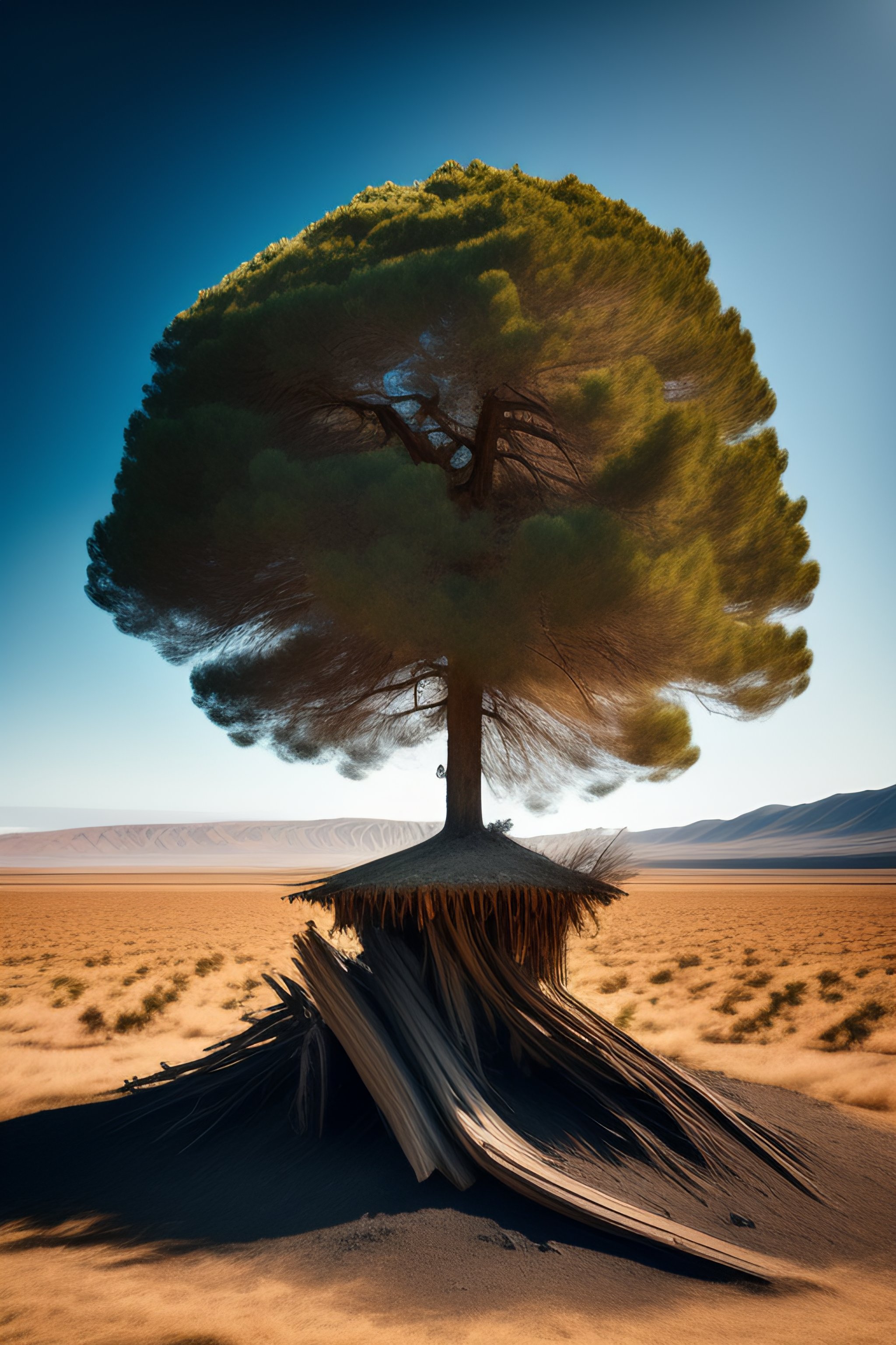 Lexica - Dead earth with one dead tree