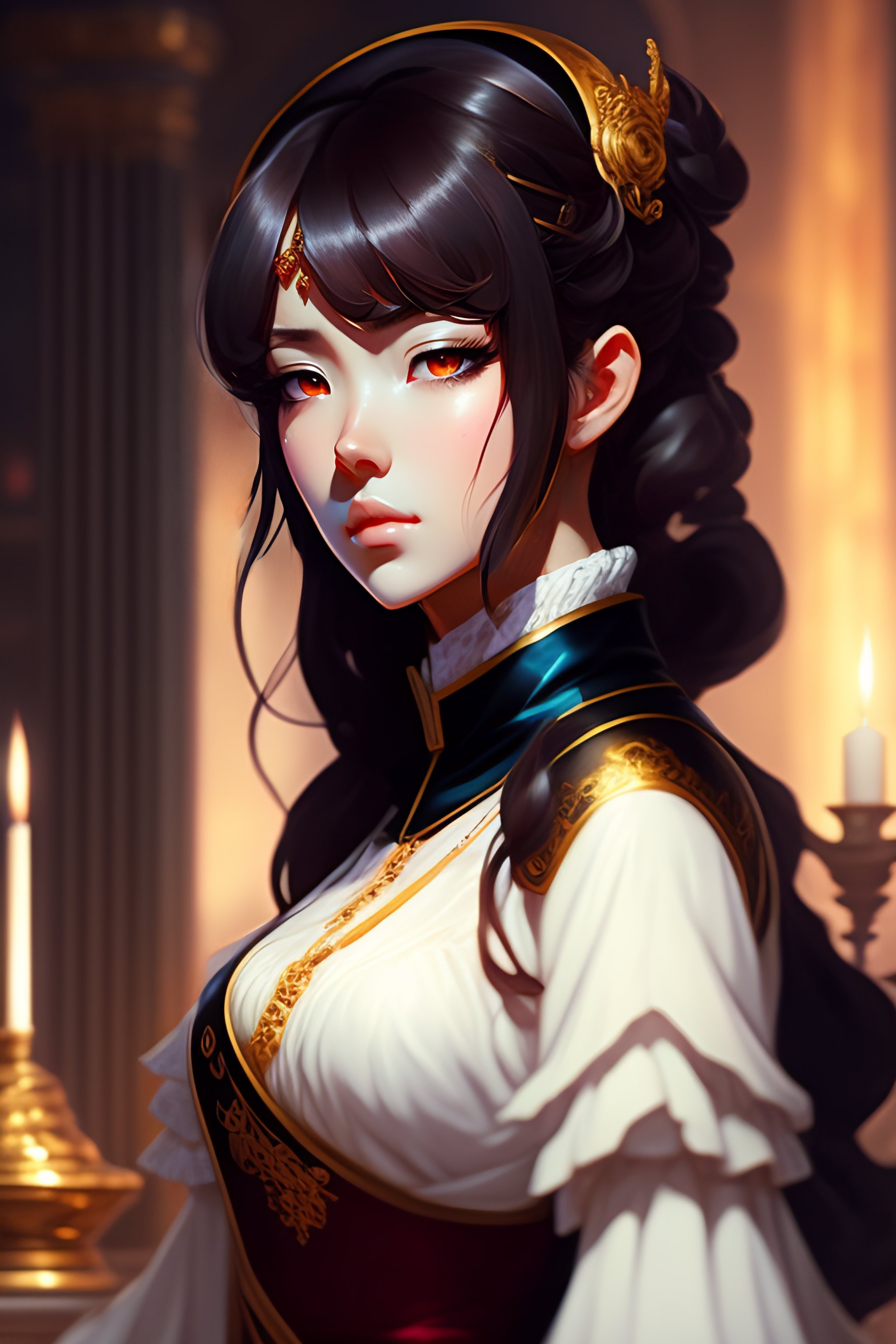 Lexica - Baroque oil painting anime key visual full body portrait ...