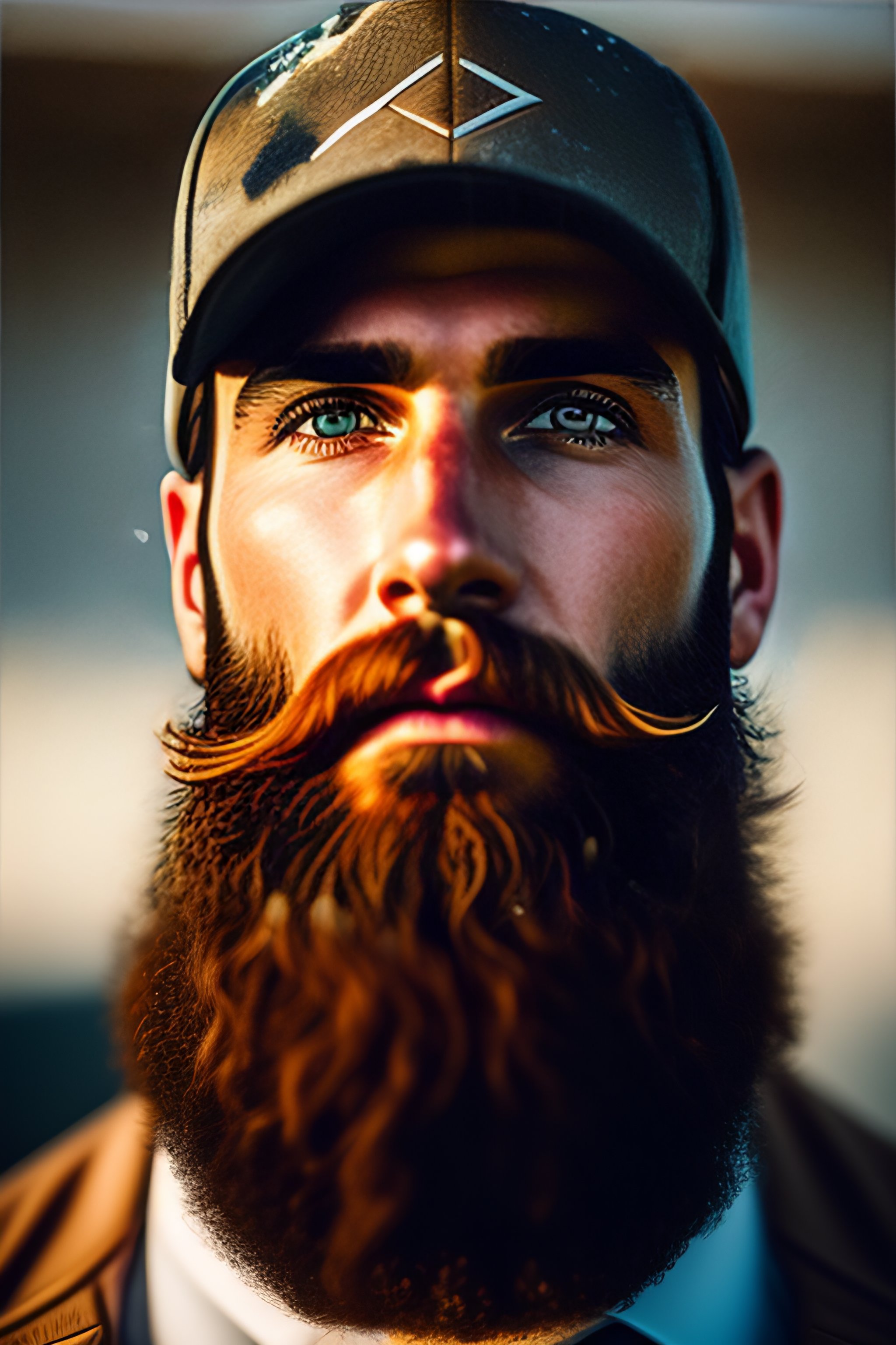 Lexica - Bearded face