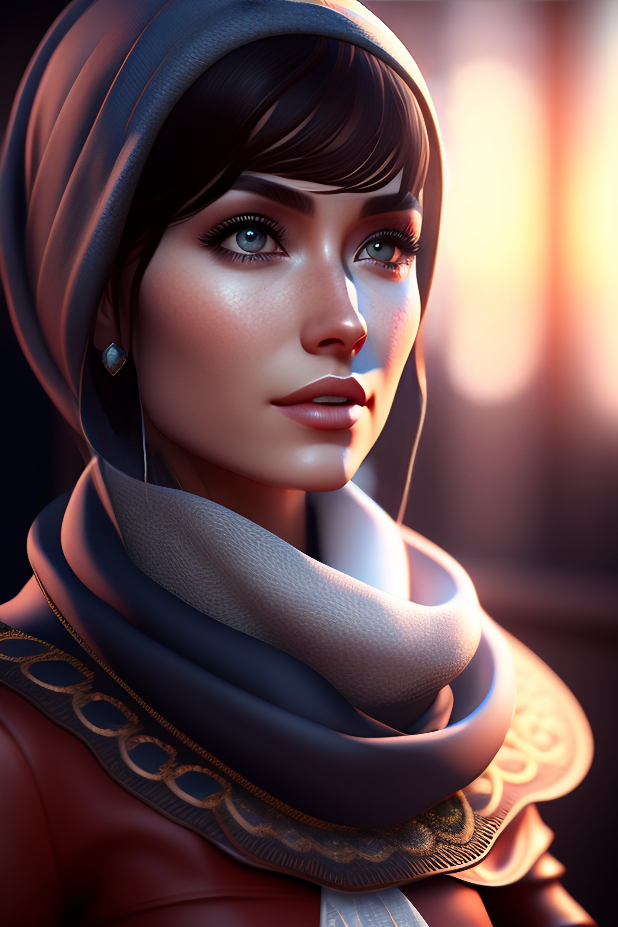 Lexica - Dress neckline, pltn style, pltn style, scarf, shizuku, velma ...