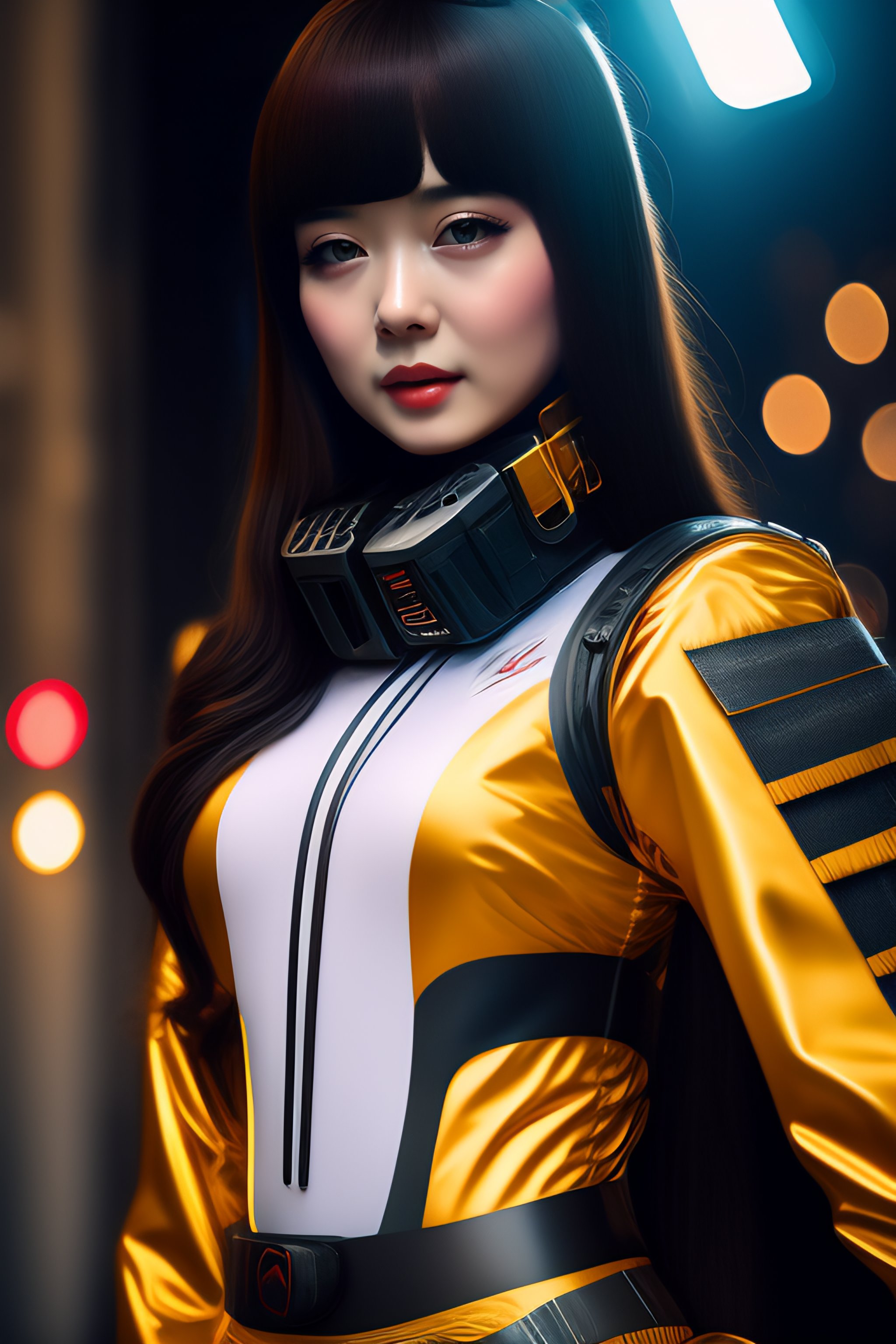 Lexica - Photoreal, cosplay, Cosplayer, cyber punk, Kanna Hashimoto ...