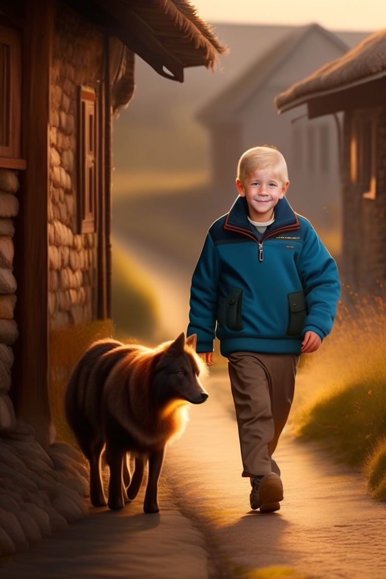 Lexica - Once upon a time in a small village, there lived a young boy ...