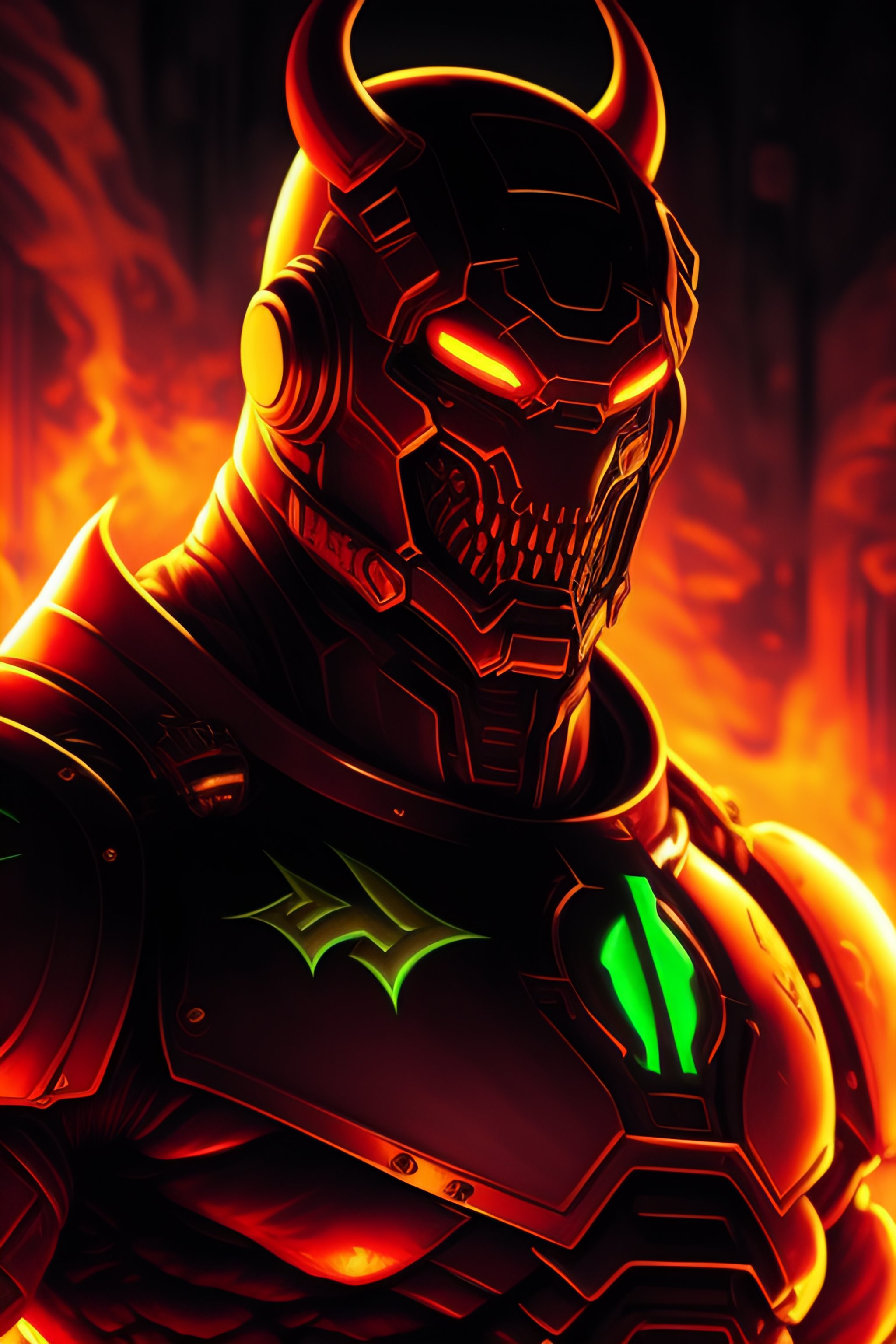 Lexica - ( doom ) cover featuring doom guy!! doom marine!! surrounded ...