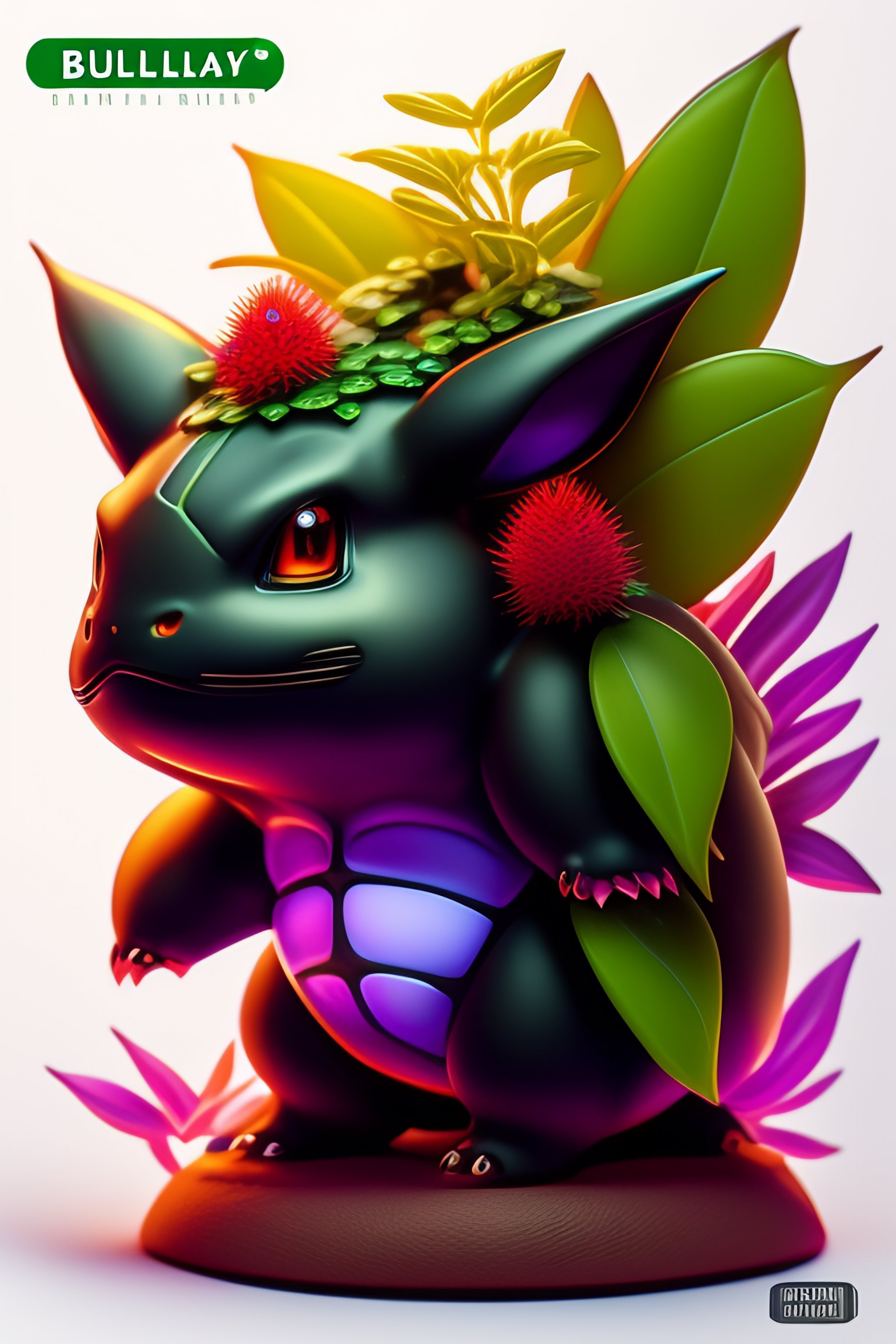 Lexica - A single one bulbassaur pokemon art in direct sunlight of ...