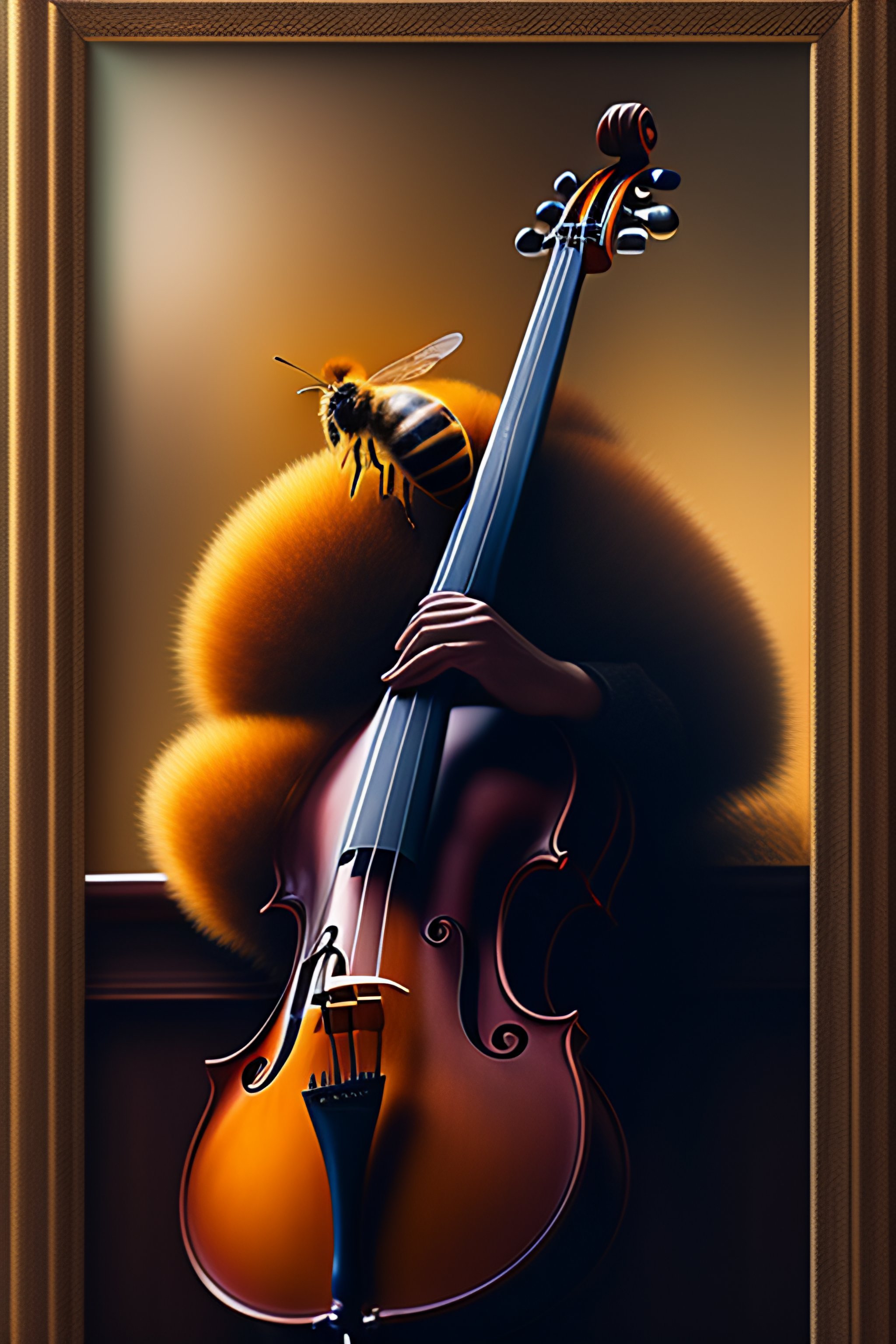 Lexica - Bee,playing music,cello