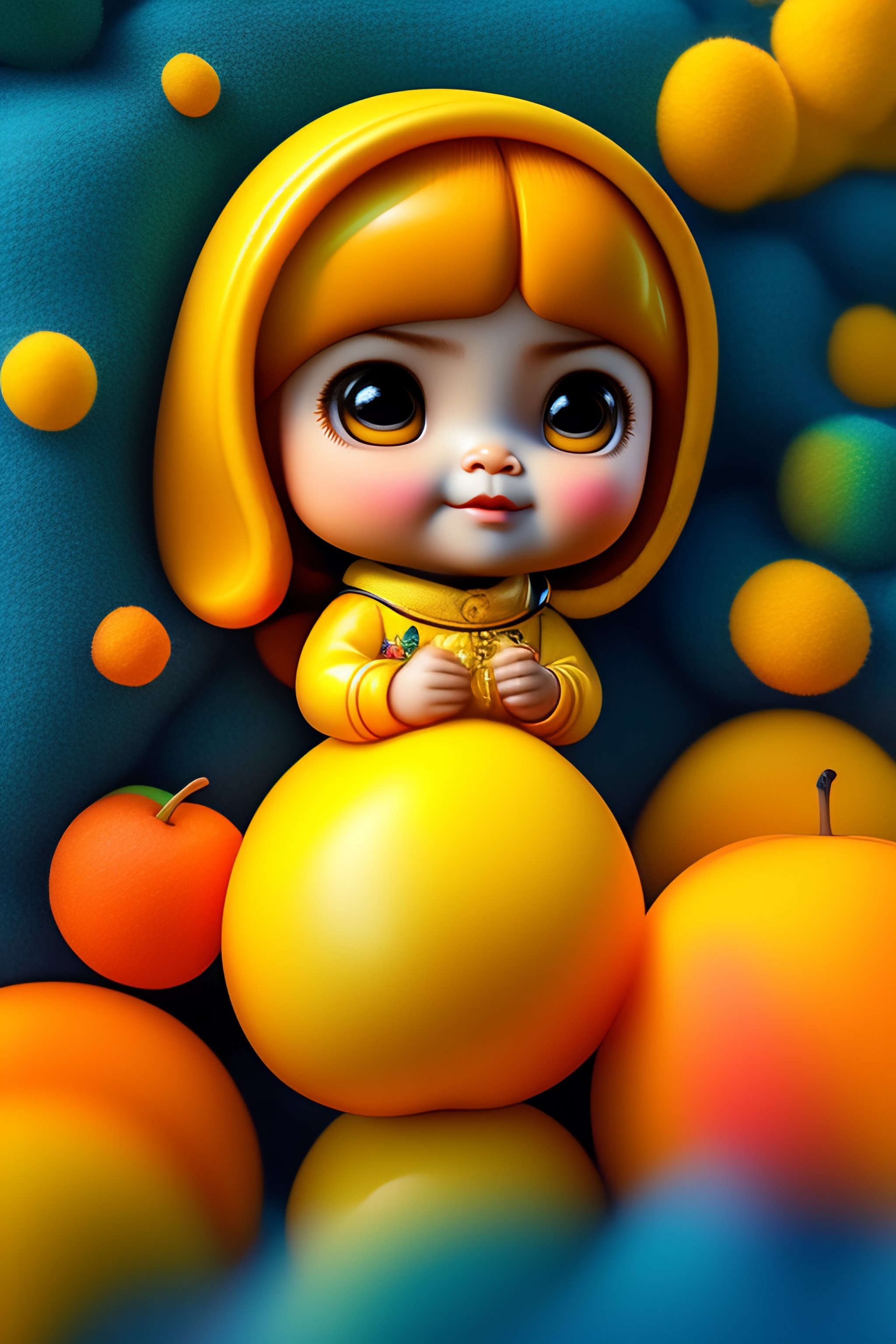 Lexica - Cute and adorable xiaolin , yellow , super cute , dreamlike ...