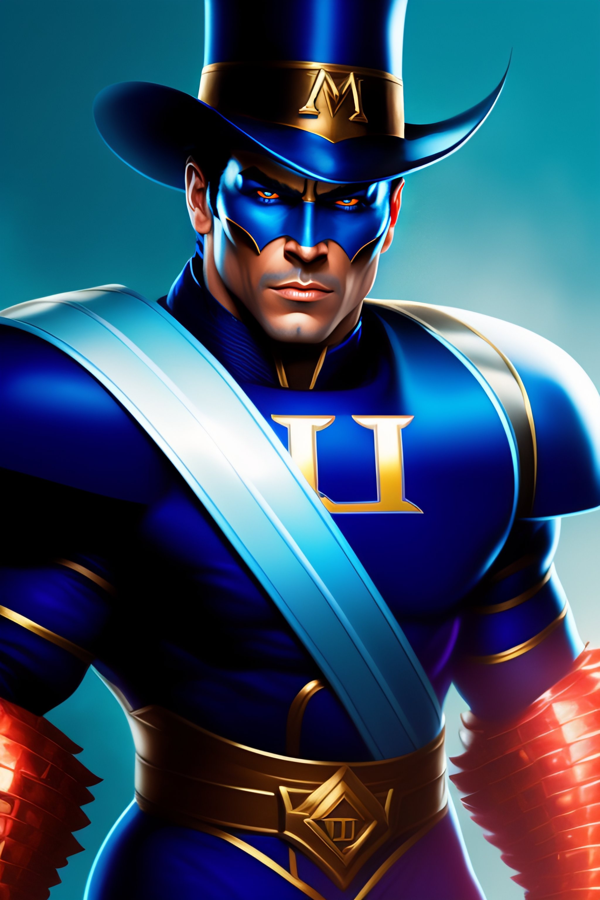 Lexica - The Duke Blue Devils mascot as a villain