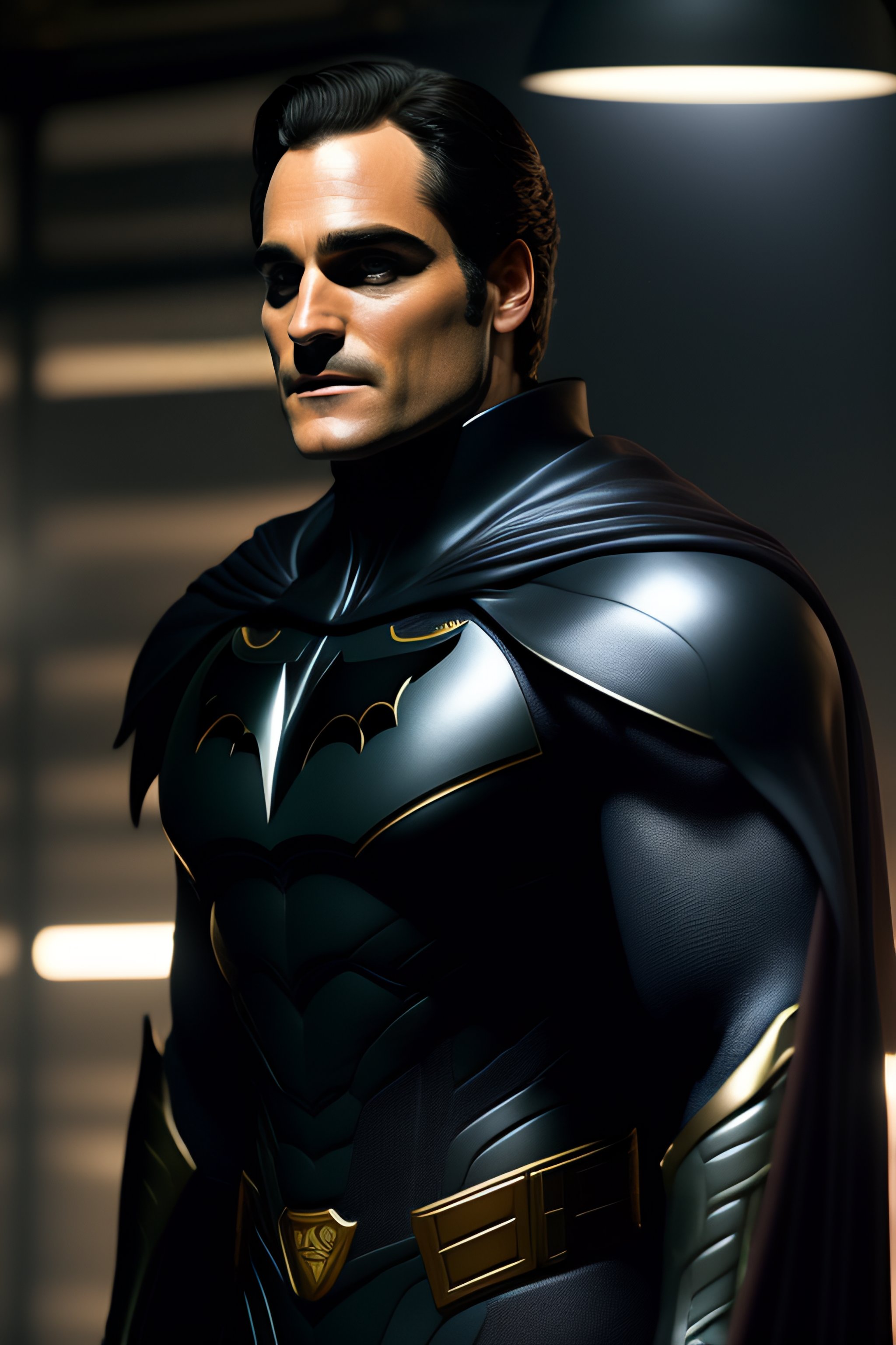 Lexica - Joaquin Phoenix as bruce wayne with batsuit in batman movie ...