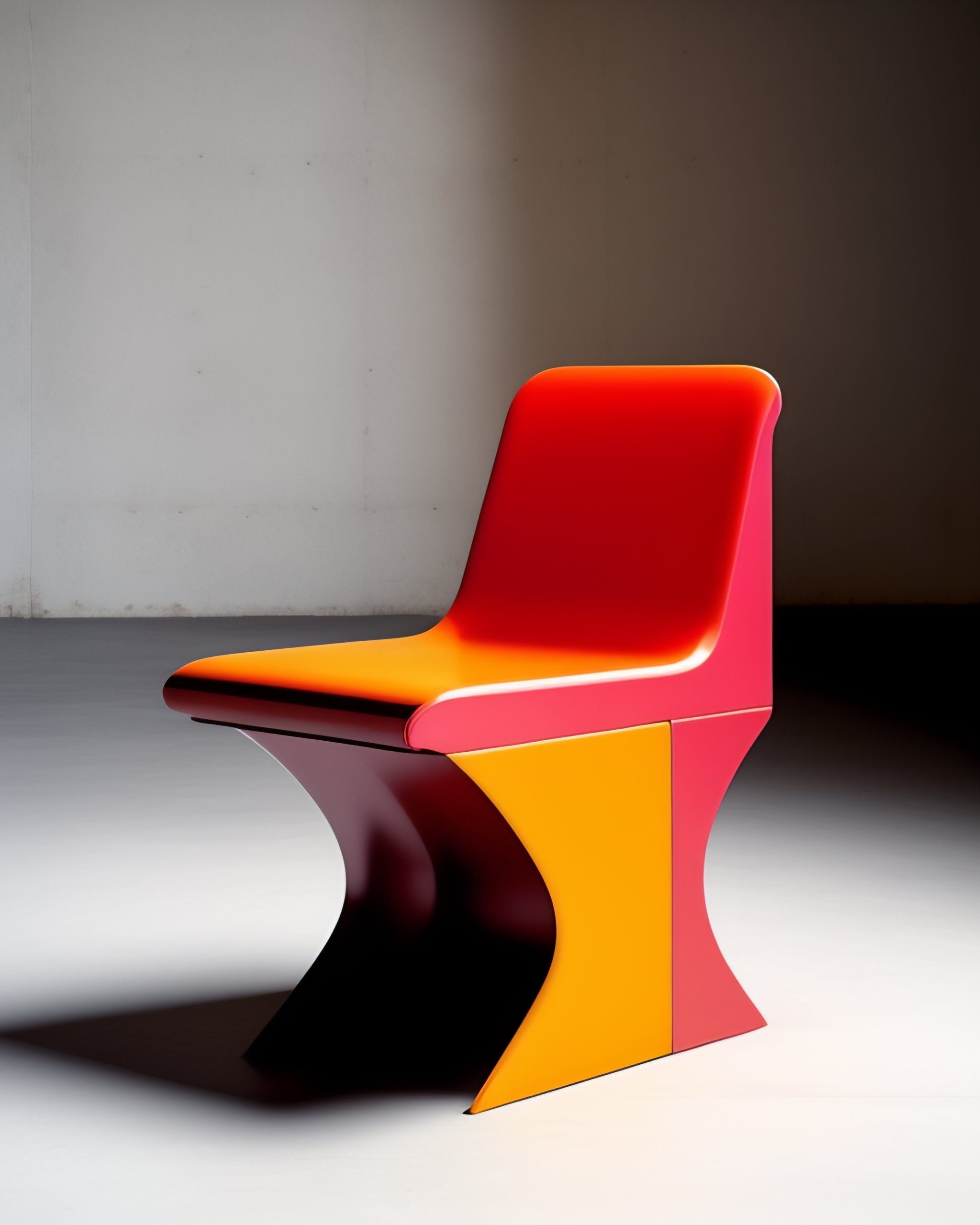 Lexica - A chair by gerrit rietveld, female shape