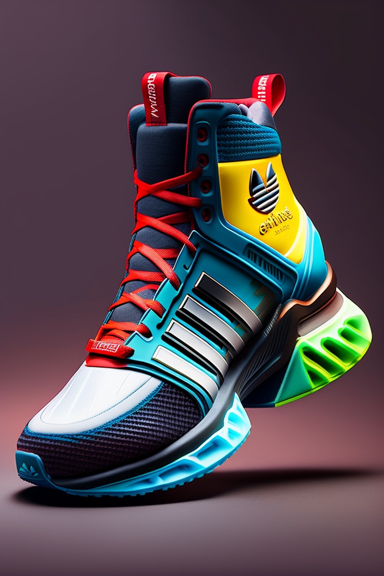 Lexica - ADIDAS brand shoes cyberpunk style, hyper realistic ...