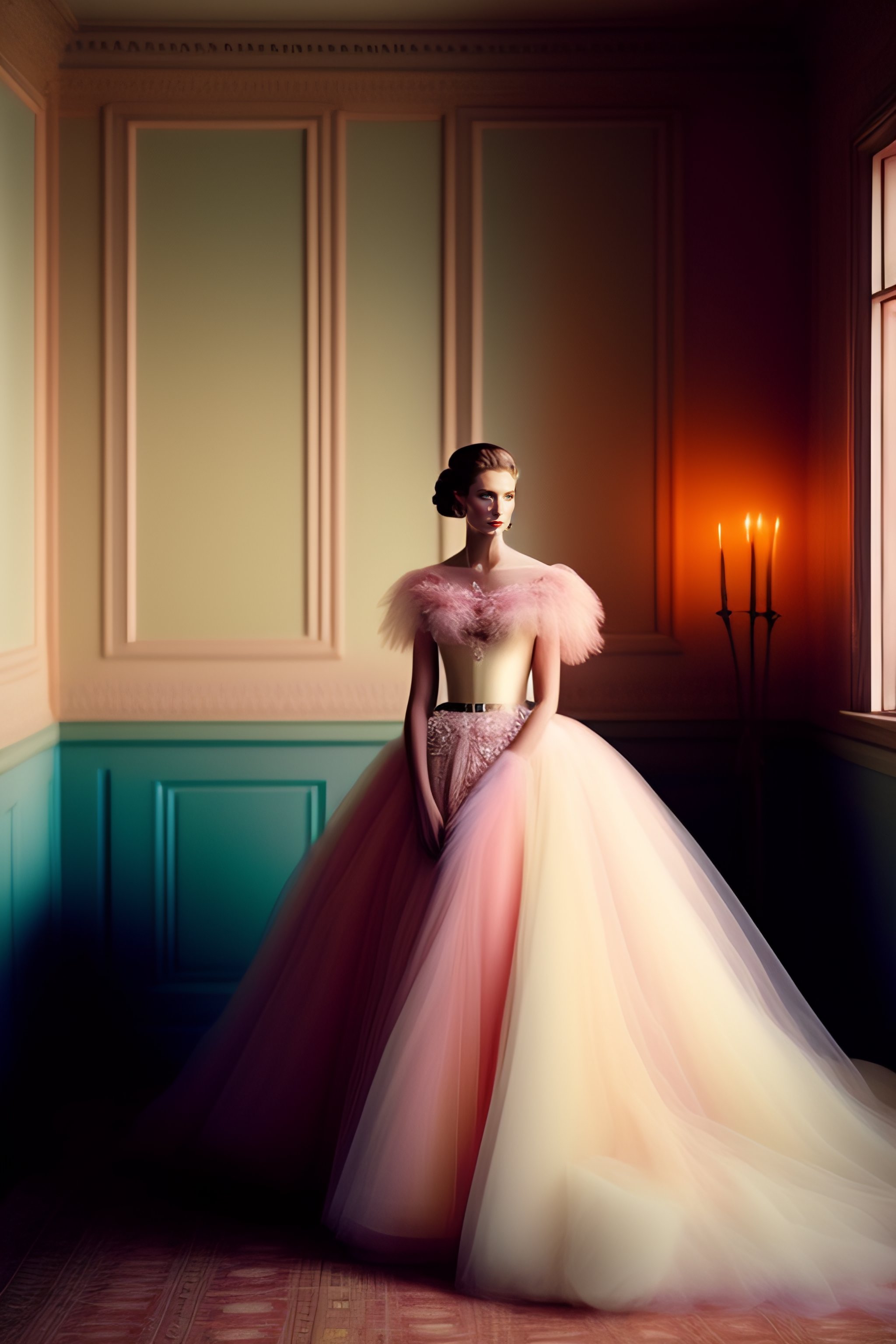 Lexica - Portrait photography by tim walker of a beautiful woman in ...