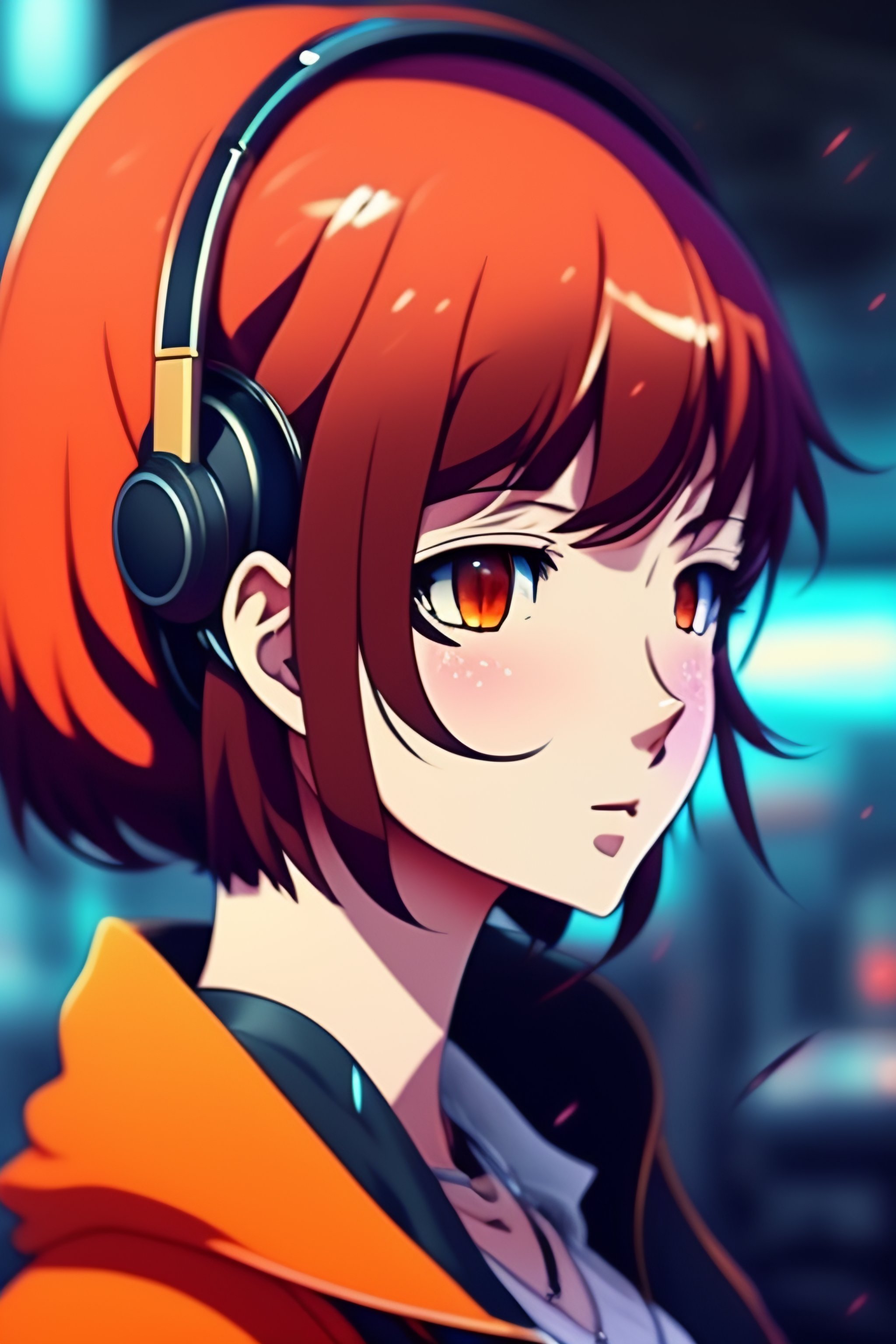Lexica - Anime streaming lofi digital art