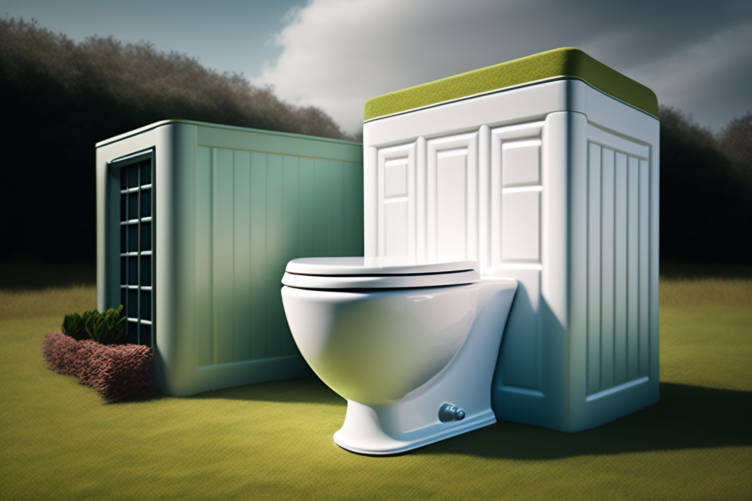 Lexica - Toilet of a big house