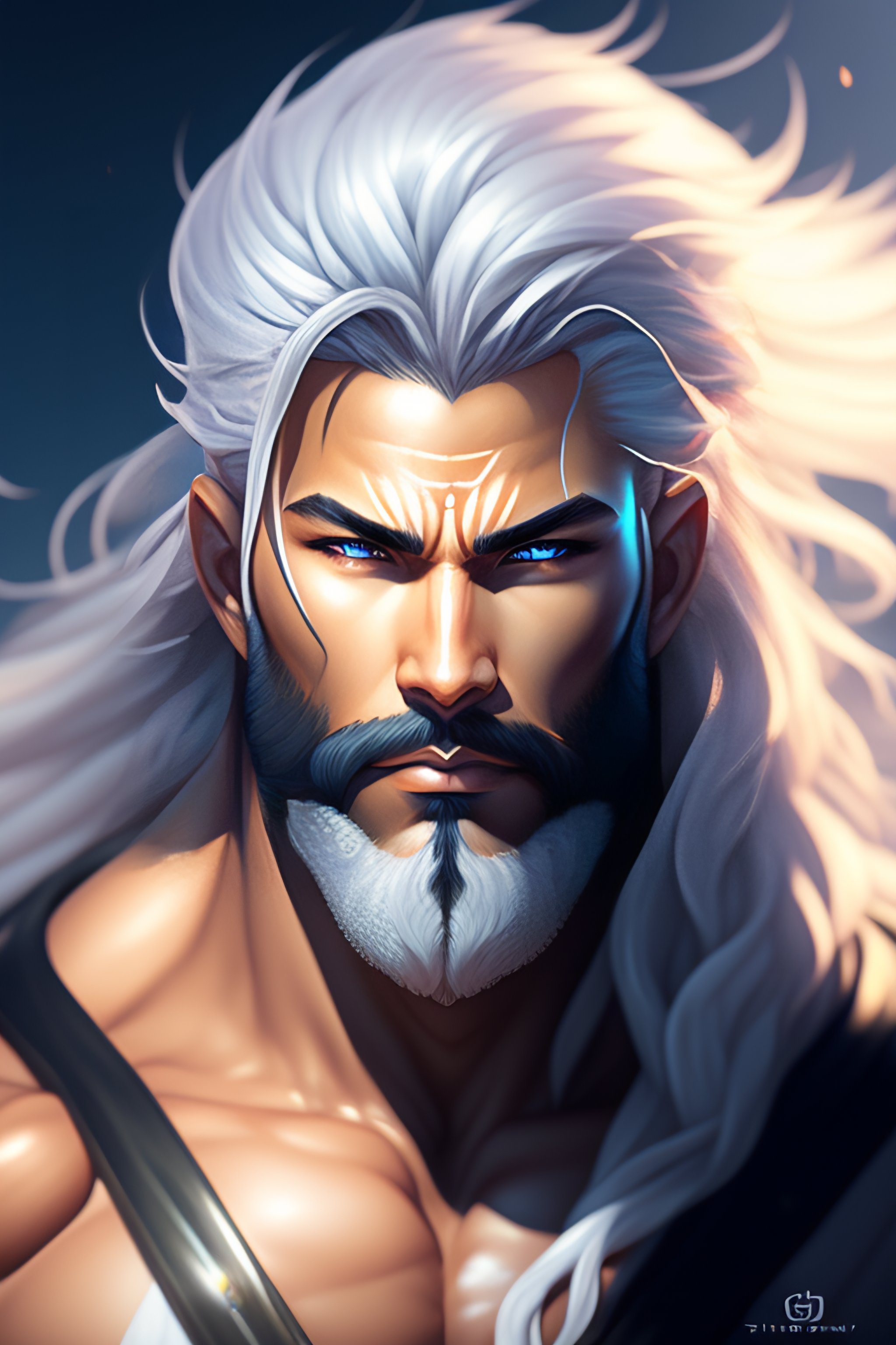 Anime Greek God Zeus