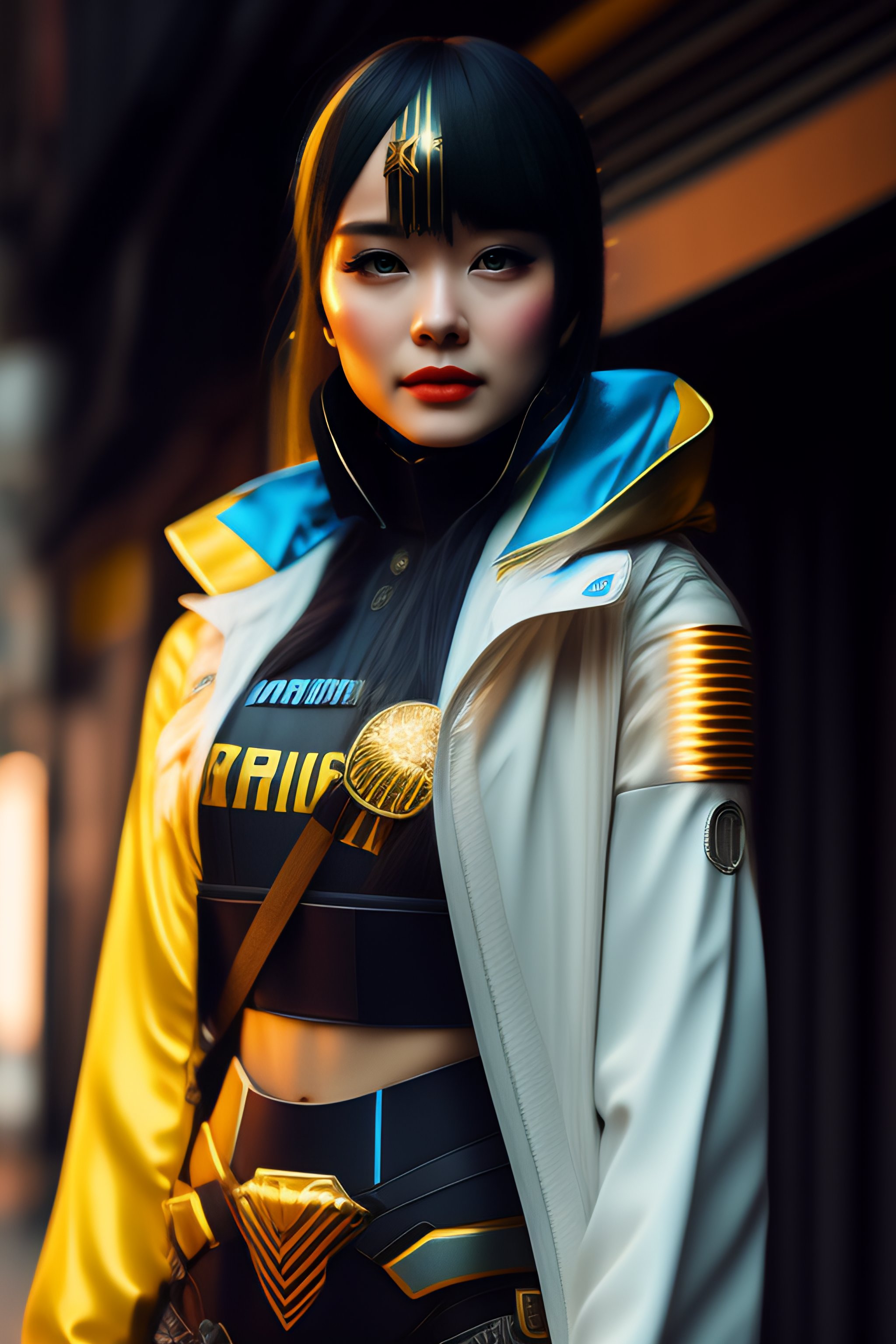 Lexica - Photoreal, cosplay, Cosplayer, cyber punk, Kanna Hashimoto ...