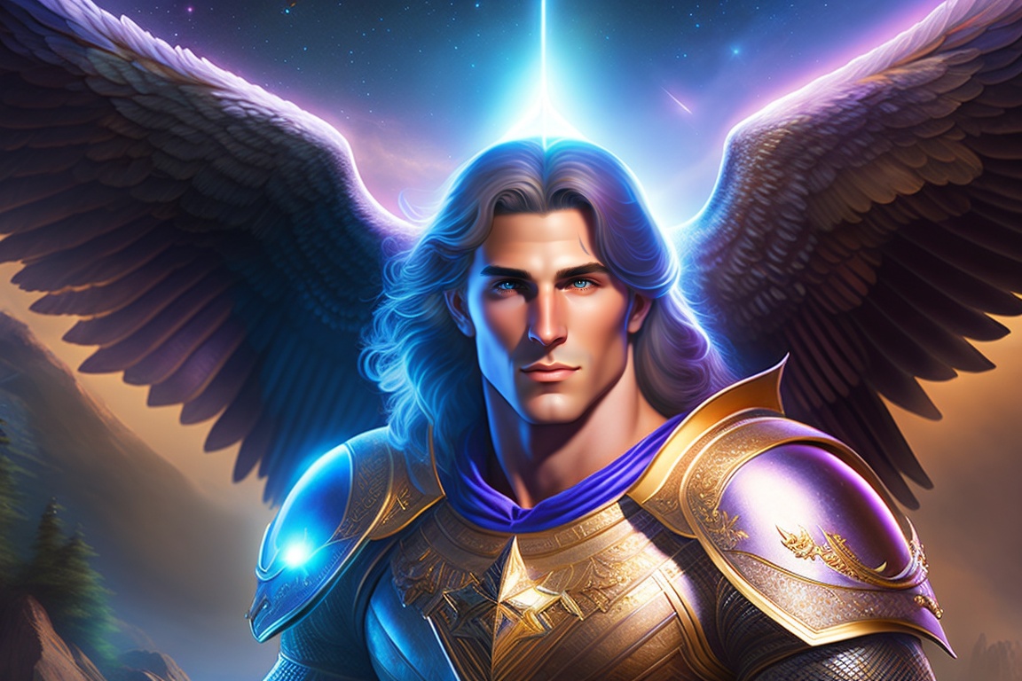Lexica - Archangel Michael joined forces with Raphael, the celestial ...