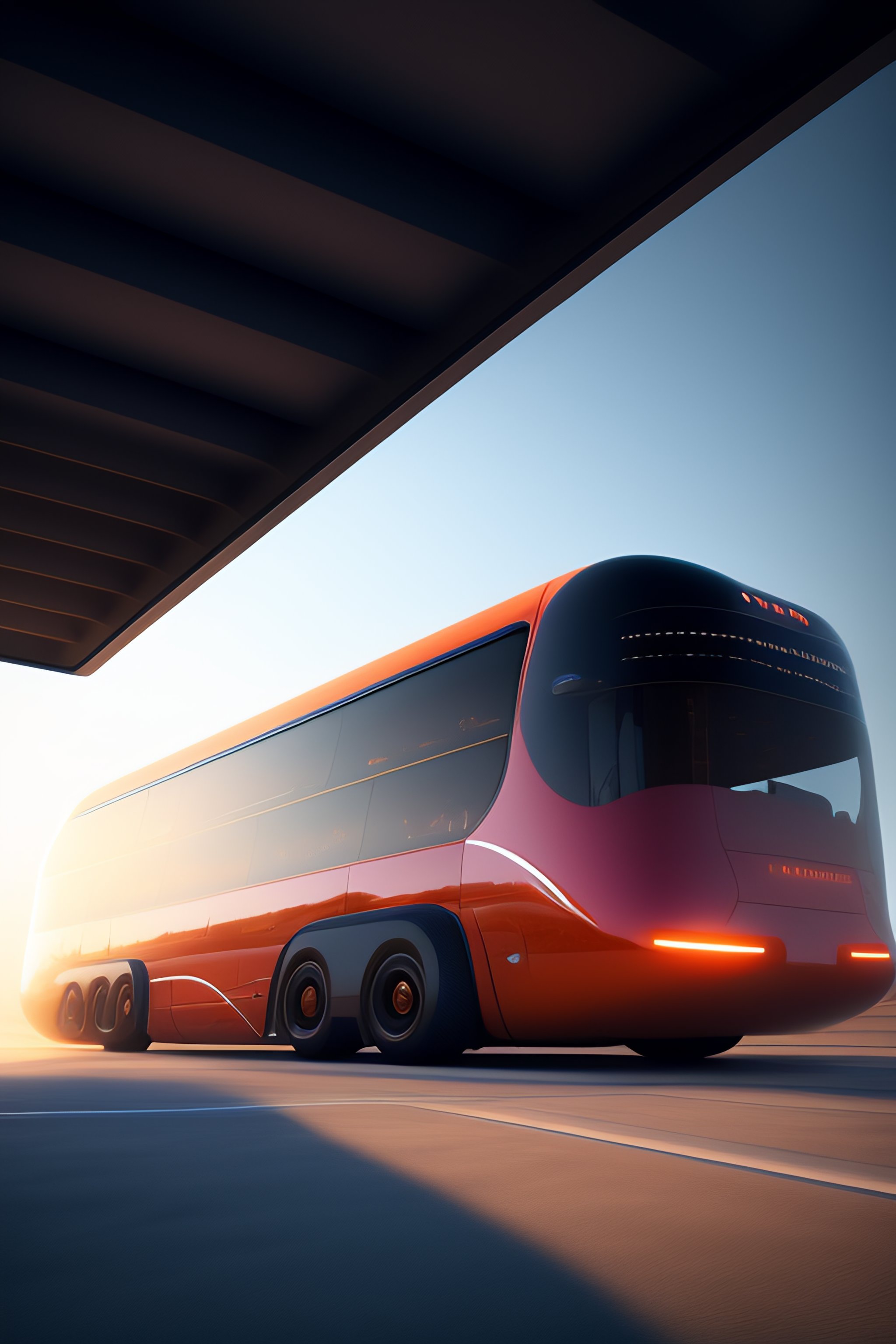 Lexica - Hoverbus, ultradetailed, philips medical design, epic, atmospheric, volumetric light ...