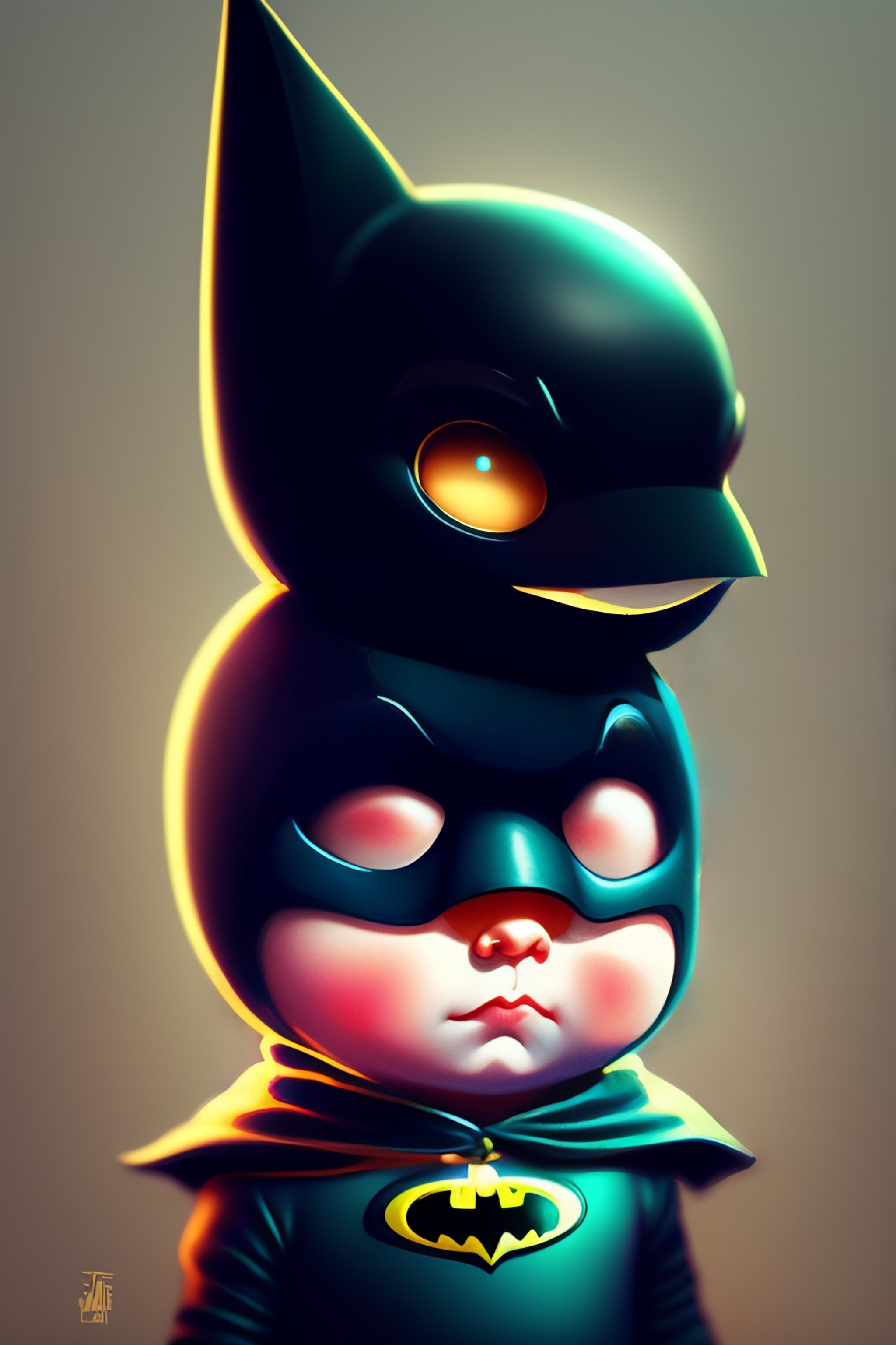 Cute Batman Wallpaper