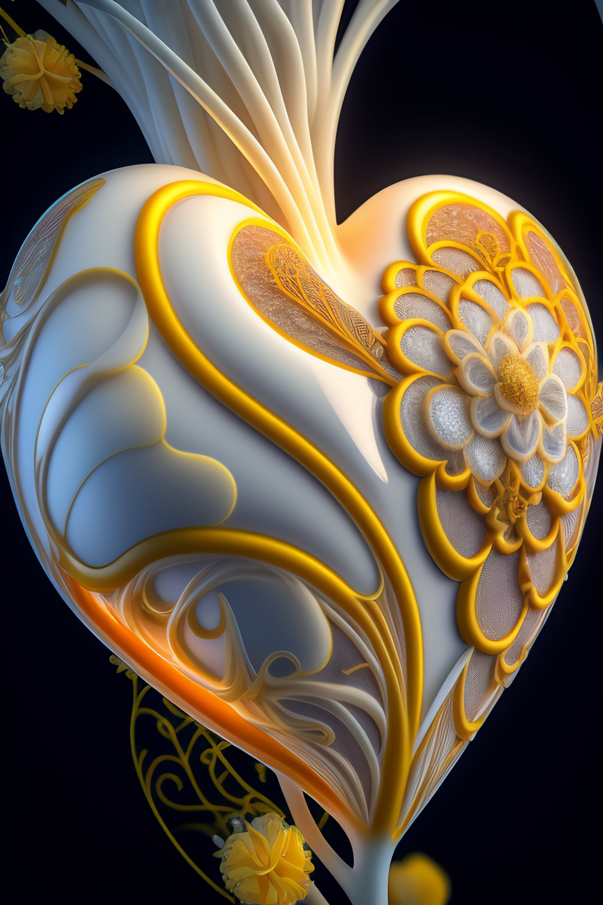 Lexica - A realistic anatomically proportioned heart, beautiful ...