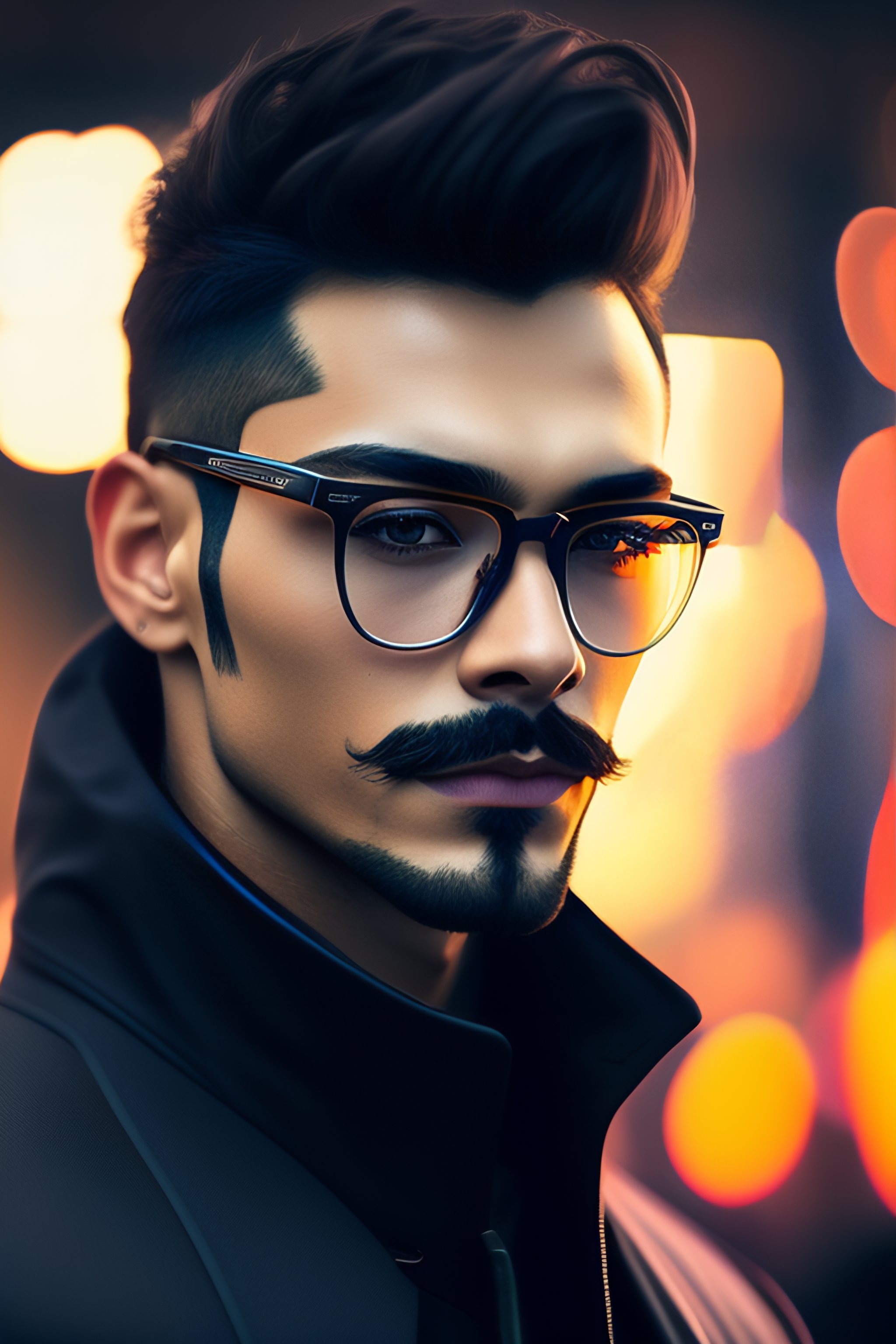 Lexica - 1boy, 3d, blurry, blurry_background, blurry_foreground, depth ...